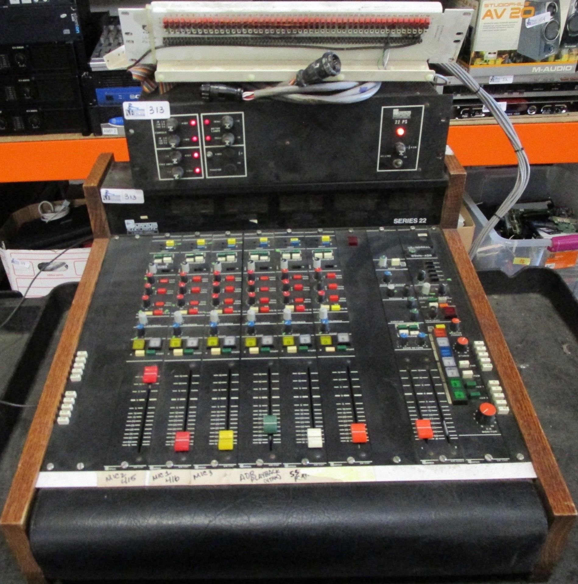 QUANTUM AUDIO LABS SERIES 22 MIXER AND QUANTUM 22 POWER SUPPLY TESTED ...
