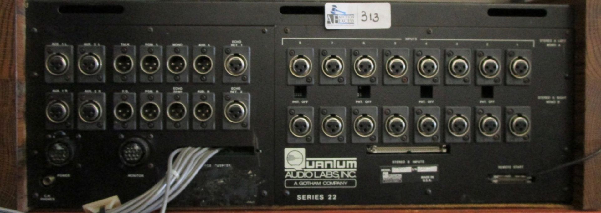 QUANTUM AUDIO LABS SERIES 22 MIXER AND QUANTUM 22 POWER SUPPLY TESTED ...