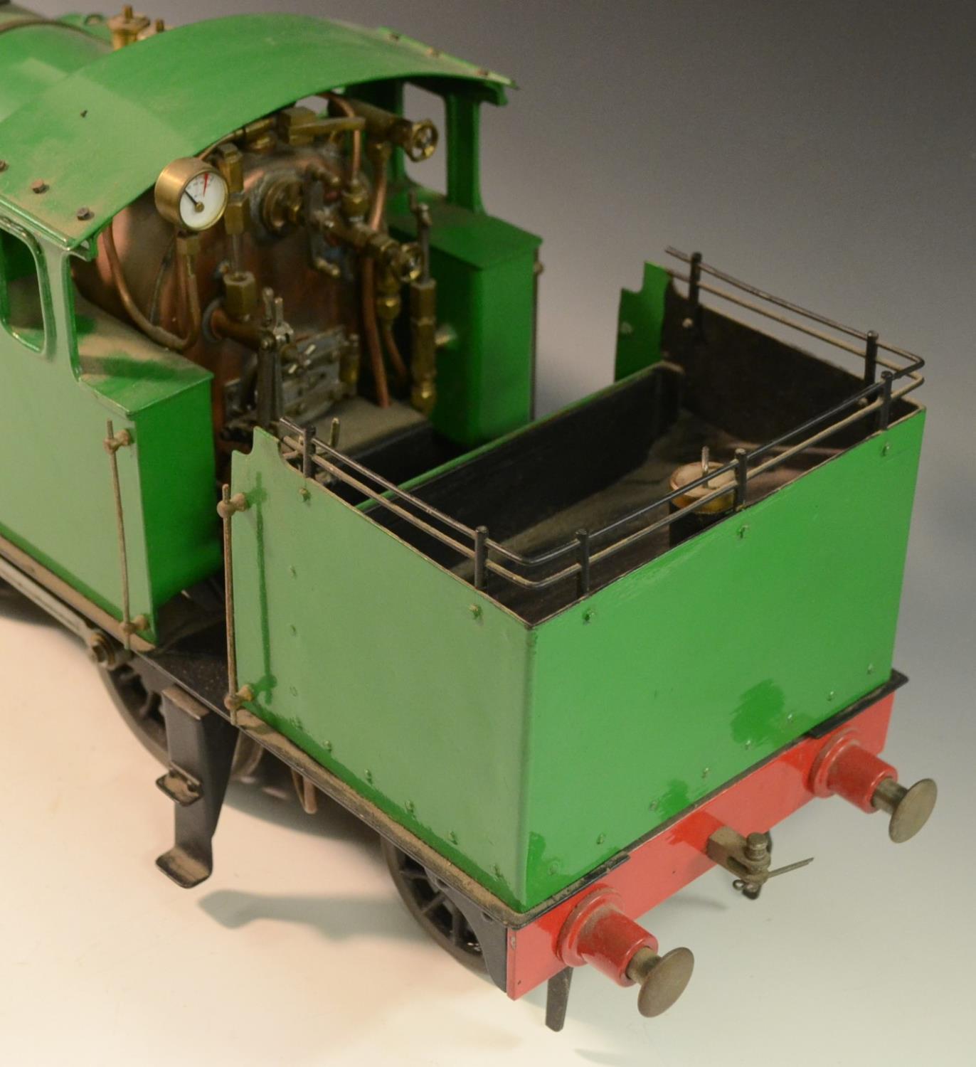 A scratchbuilt live steam 3 1/2 " gage 0-6-2 locomotive, Mona, South ...