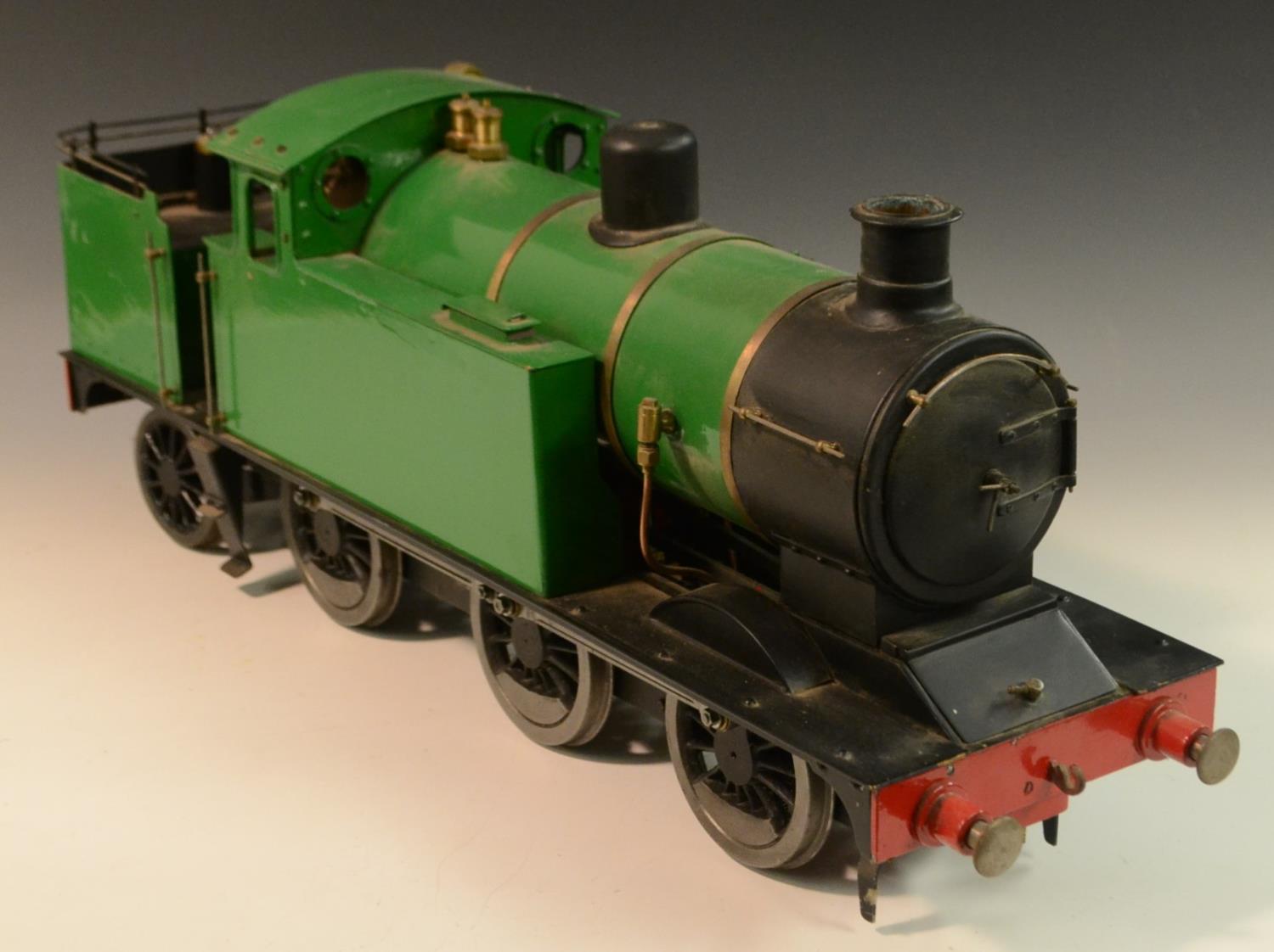 A scratchbuilt live steam 3 1/2 " gage 0-6-2 locomotive, Mona, South ...
