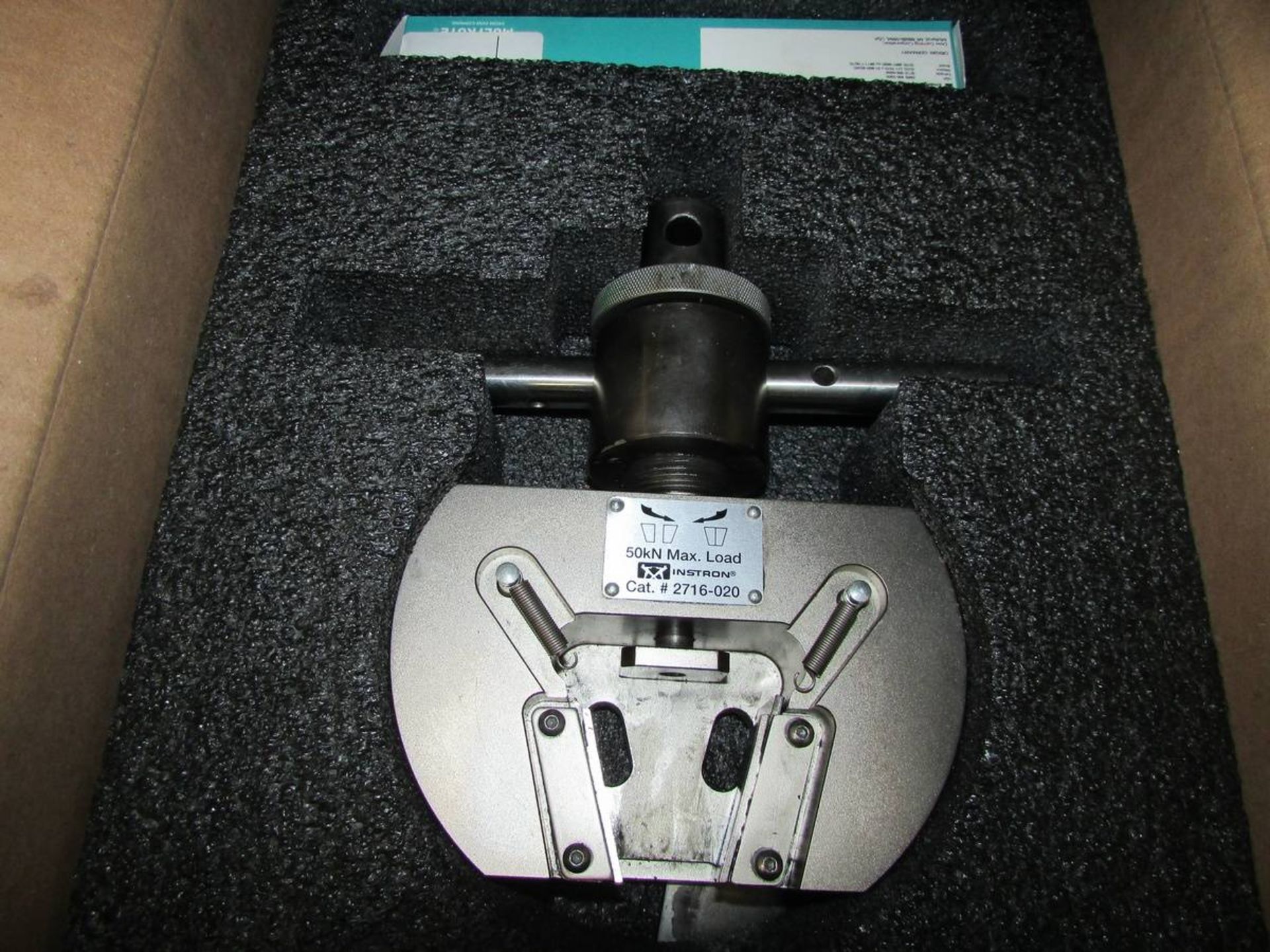 2016 Instron 3369 50kn Tensile Tester with (3) 50kN Cat. No. 2716-020 ...