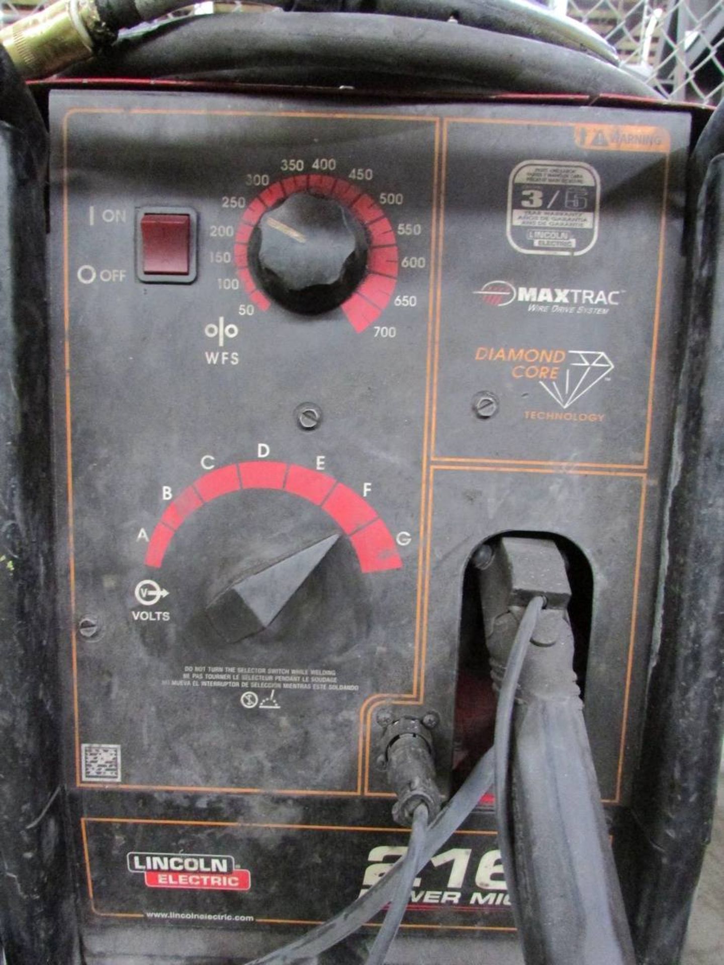 Lincoln Electric Power MIG 216 250A MIG Welding Power Supply 30A/13V ...
