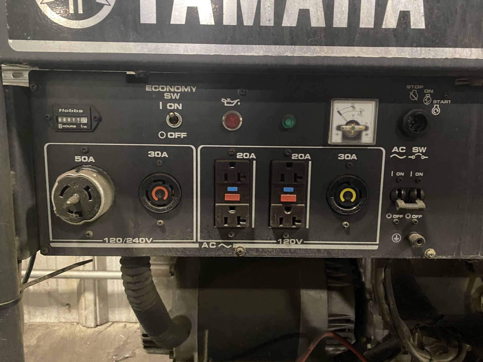 Yamaha EF12000DE Generator 120/240V, 60Hz, Rated Output: 9500VA, Max ...