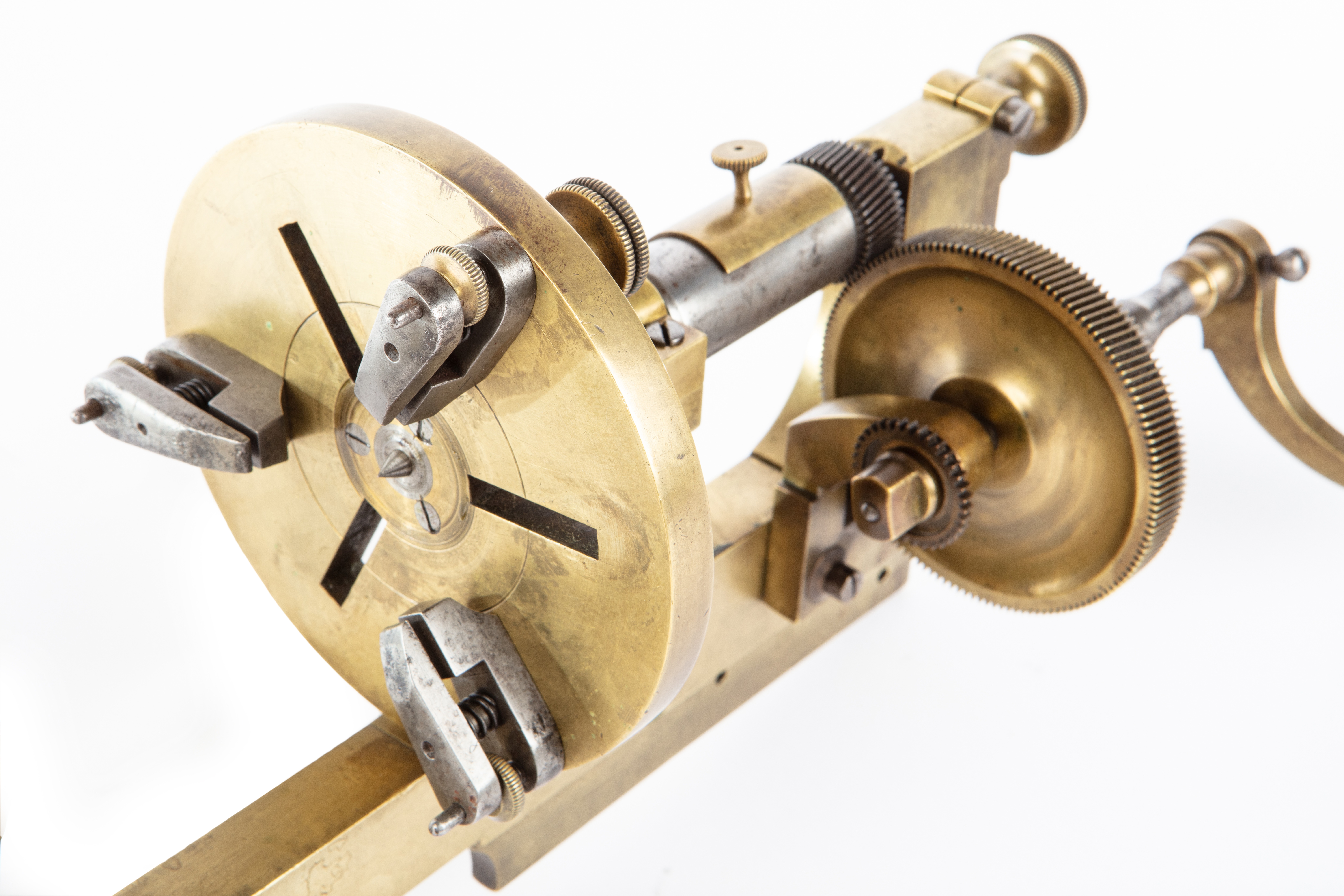 A WATCHMAKER'S LATHE, English, mid 19th century, 19th century,the ...
