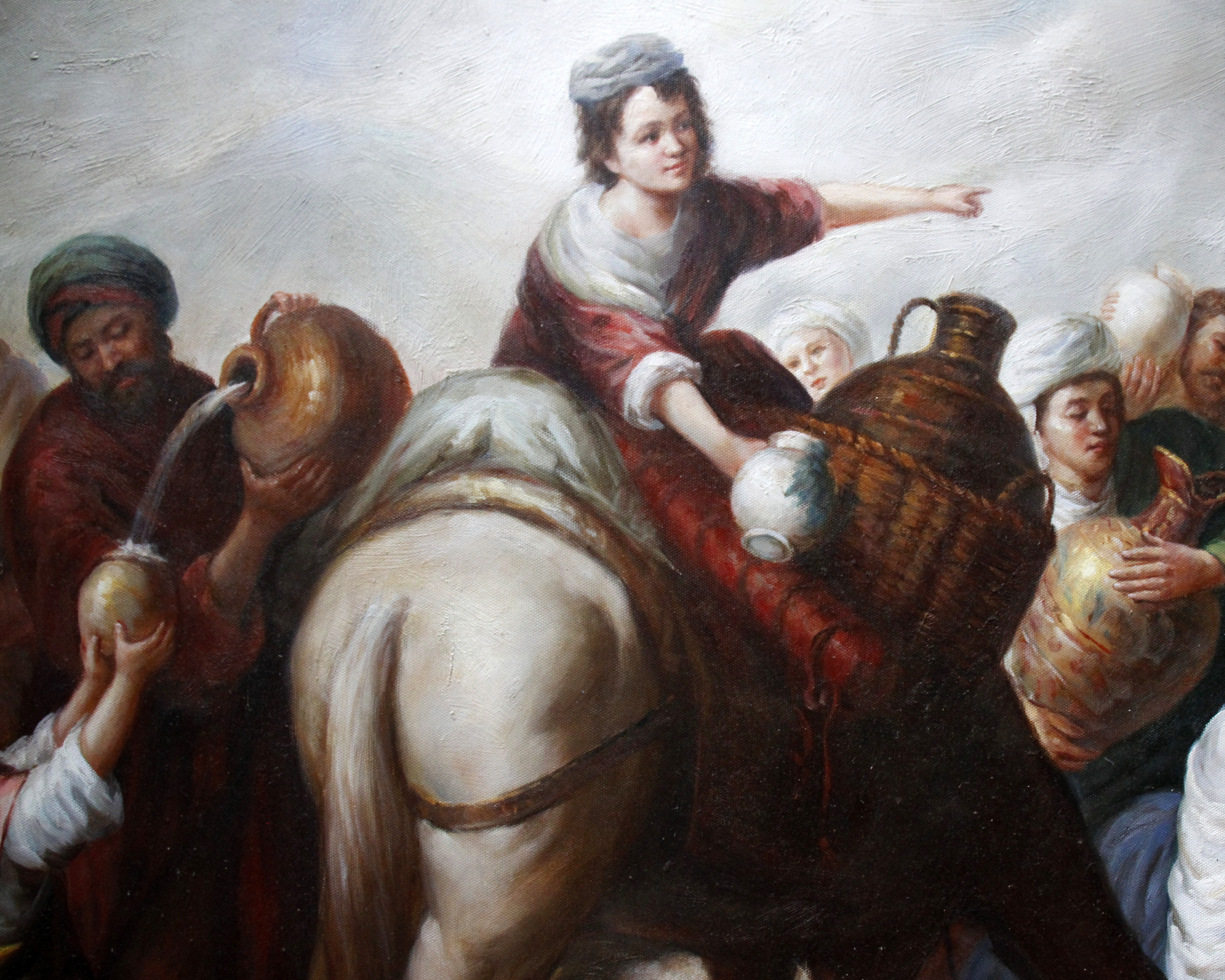 Classical School'And then Moses raised his arm and struck the rock with ...