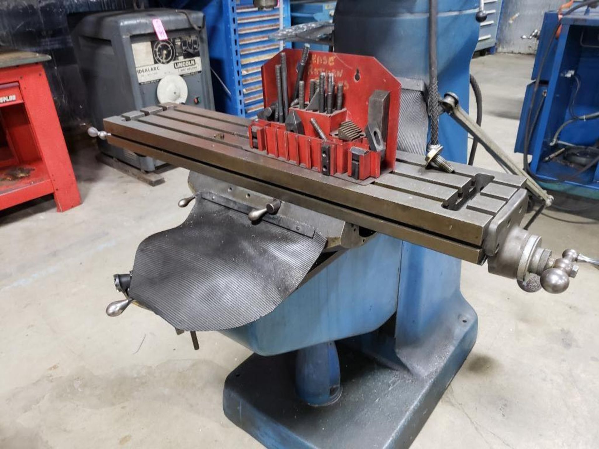 Bridgeport Series I mill. 2hp, adjustable spindle speed. Serial number ...