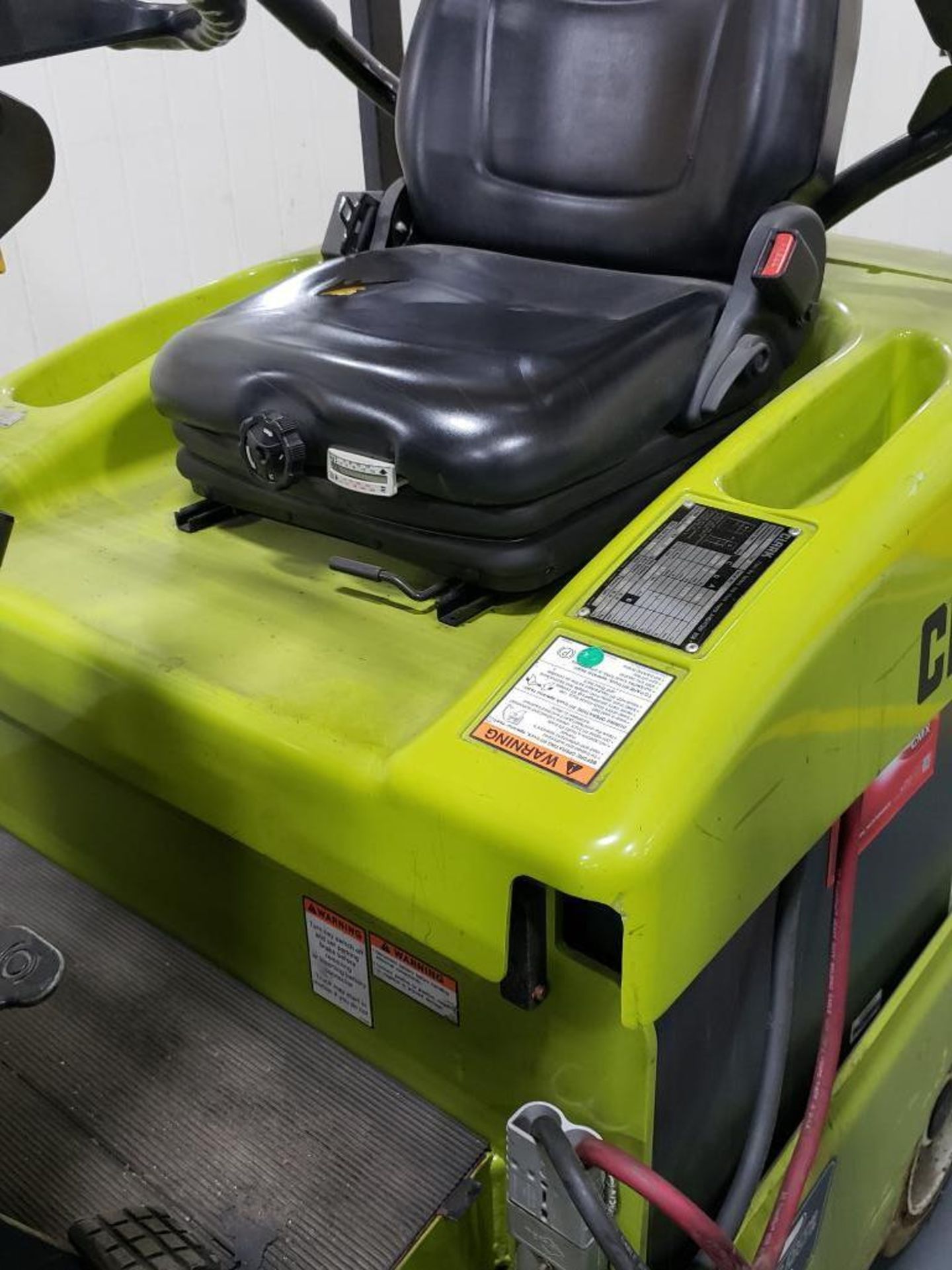 4800lb Clark electric forklift model ECX25. 3 stage 189 inch lift ...