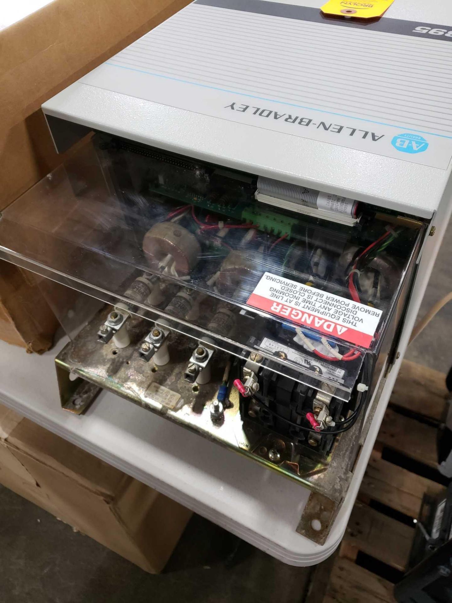 15hp Allen Bradley 1395 DC controller drive. Catalog 1395-B68-C1-P11 ...
