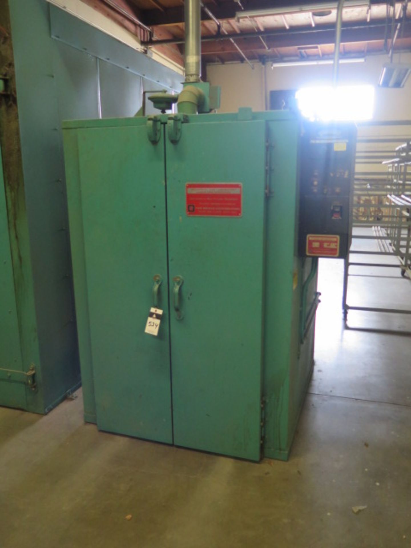 Grieve TA-500 Electric Industrial Oven s/n 55267 w/ Grieve Controls