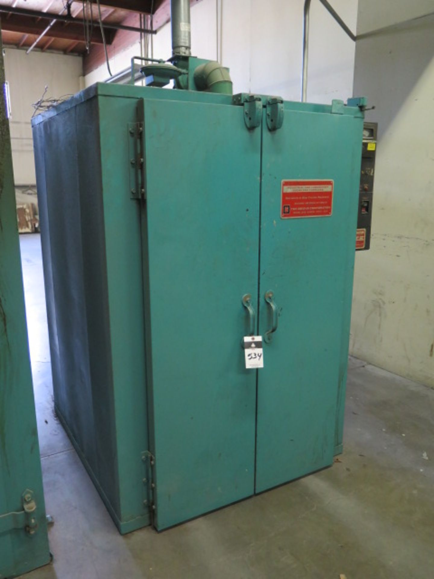 Grieve TA-500 Electric Industrial Oven s/n 55267 w/ Grieve Controls