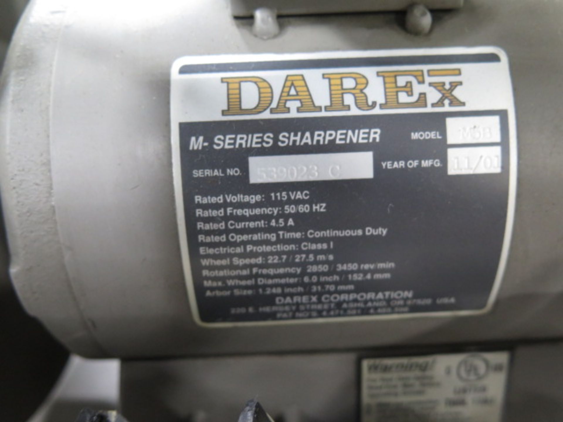 Darex M-Series Precision Drill Sharpener w/ Acces