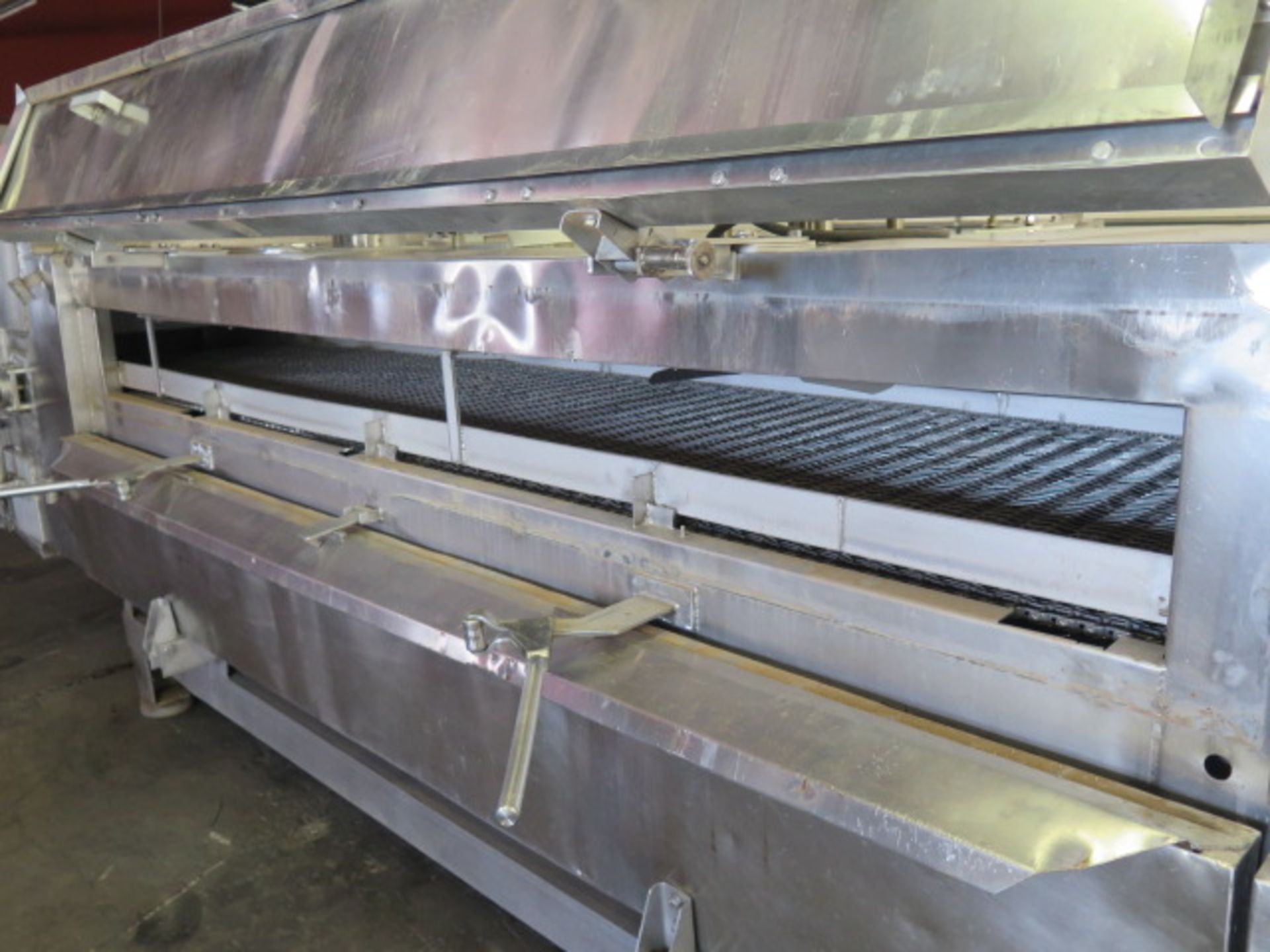 28” Stainless Steel Flash Conveyor Freezer