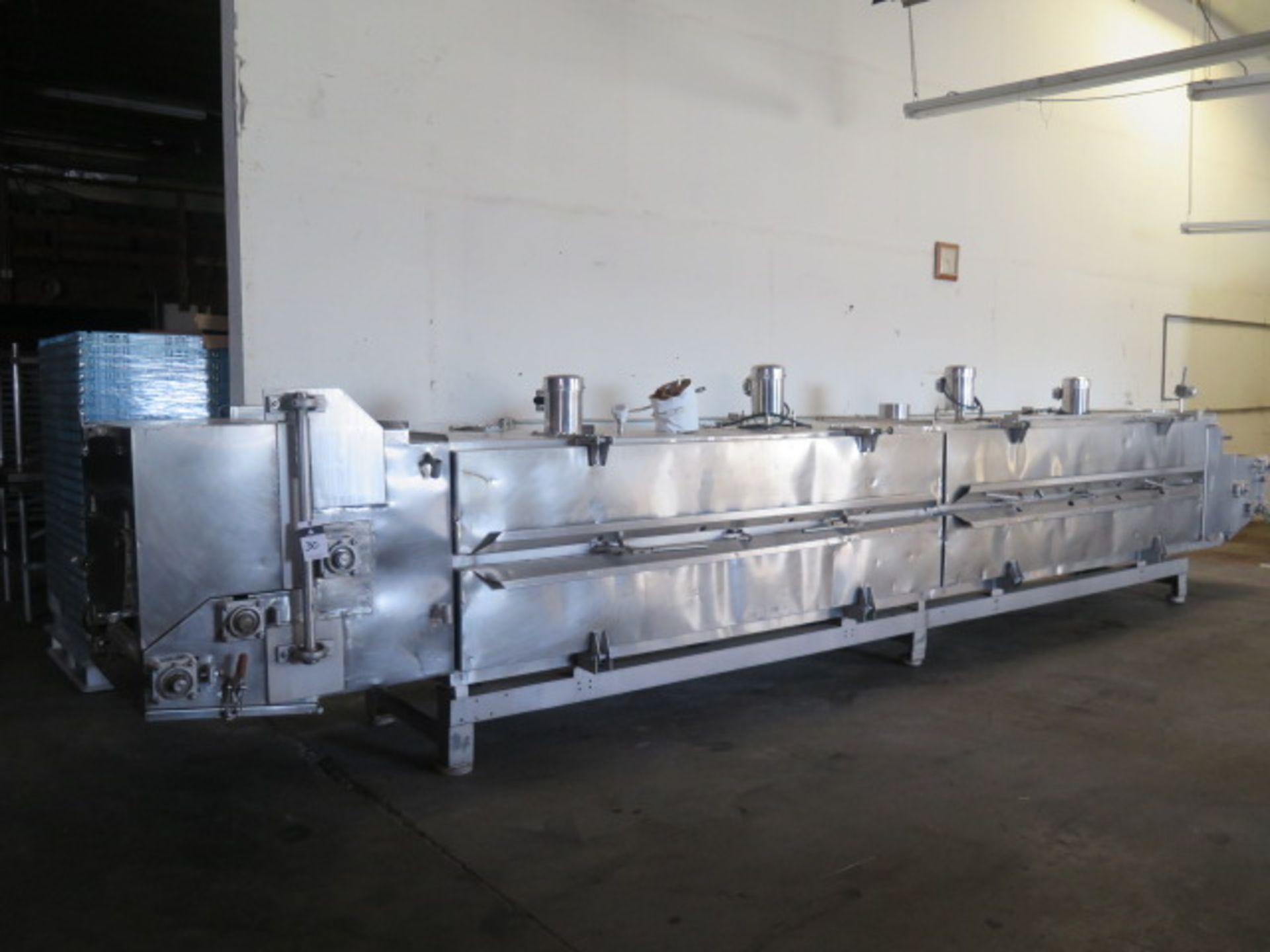28” Stainless Steel Flash Conveyor Freezer