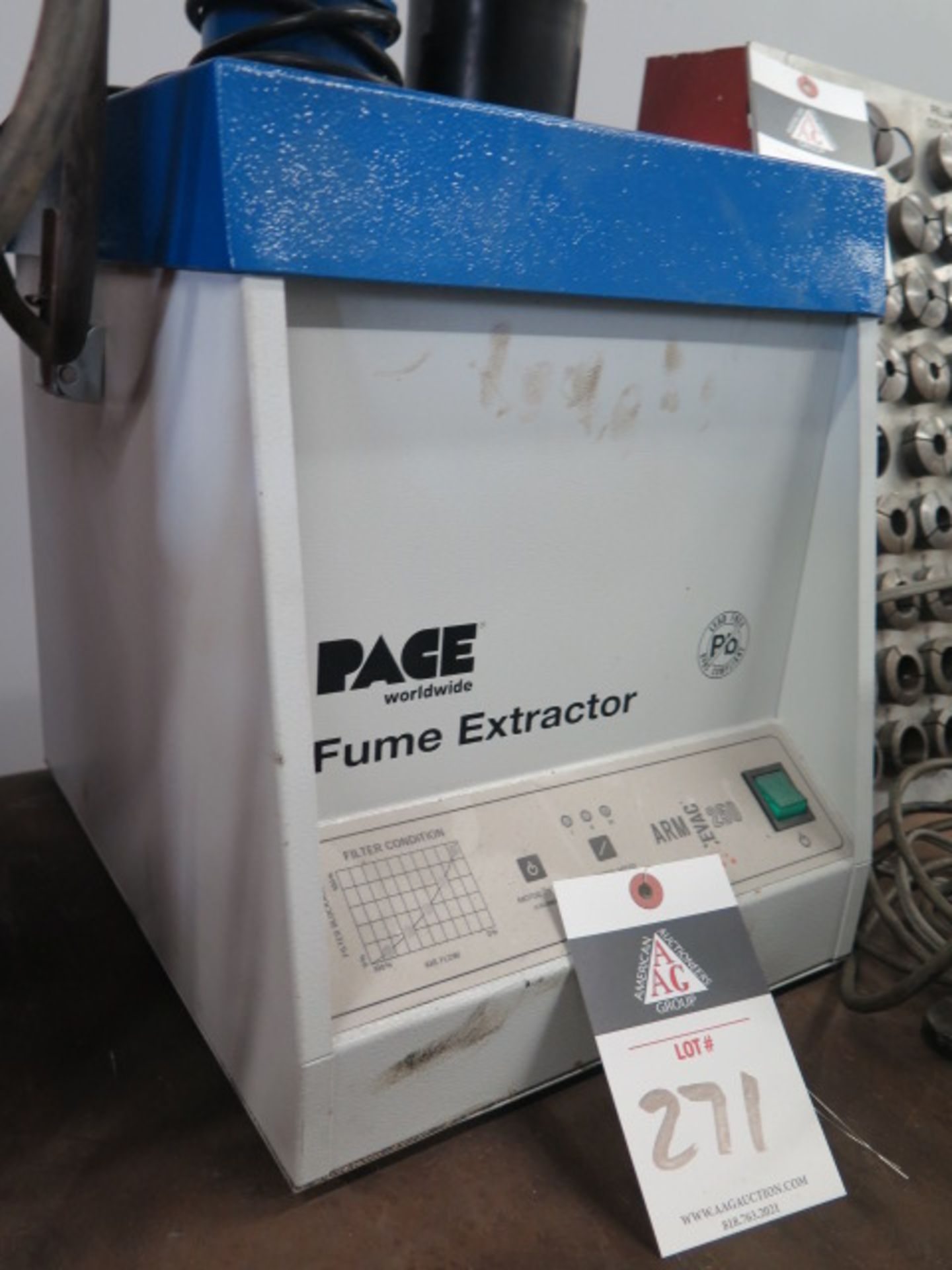 Pace Fume Extractor, SOLD AS IS WITH NO WARRANTY APPLIED