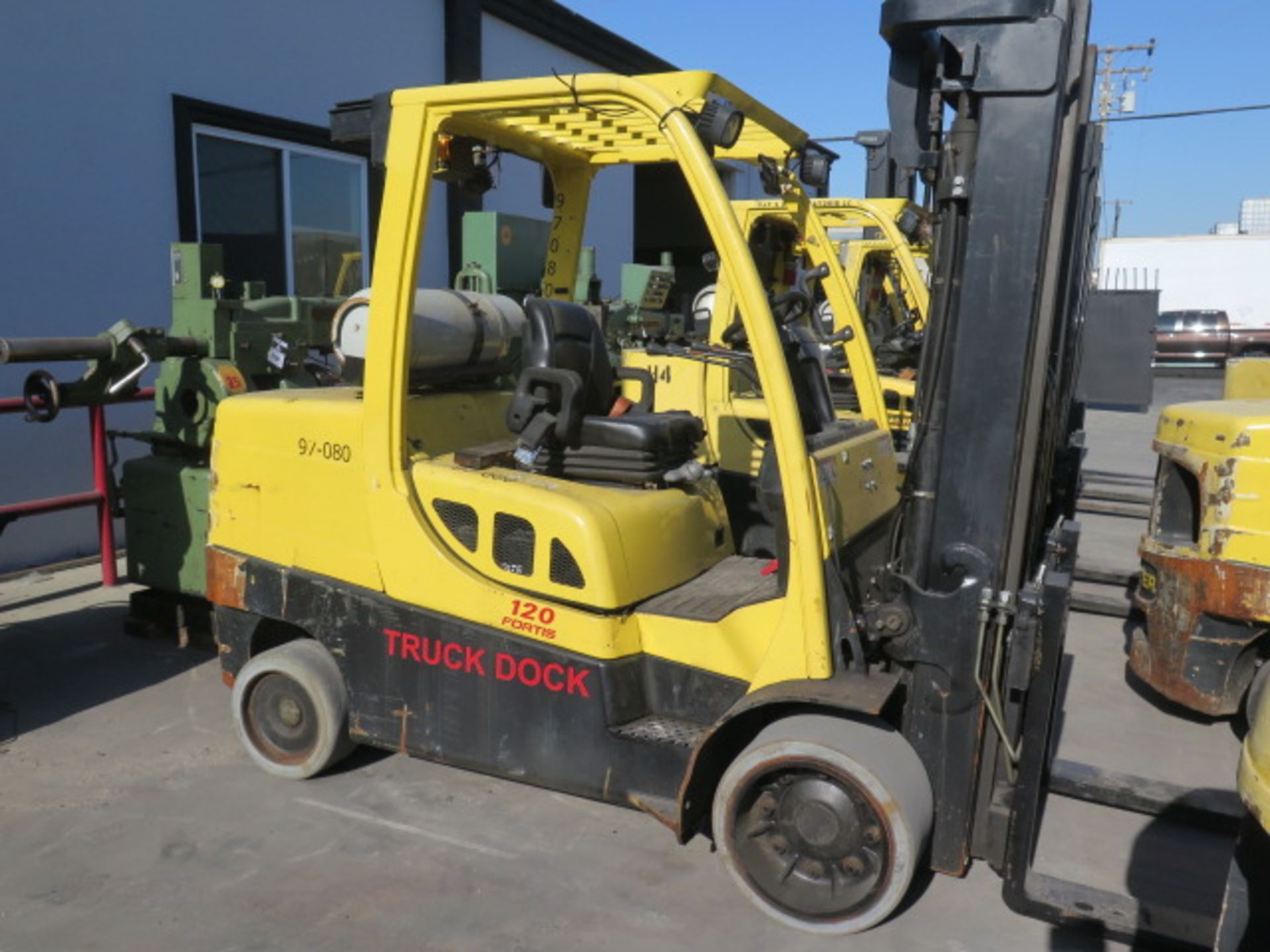 Hyster 120-Fortis S120FT, 12000 Lb Cap LPG Forklift s/n G004V05870J w ...