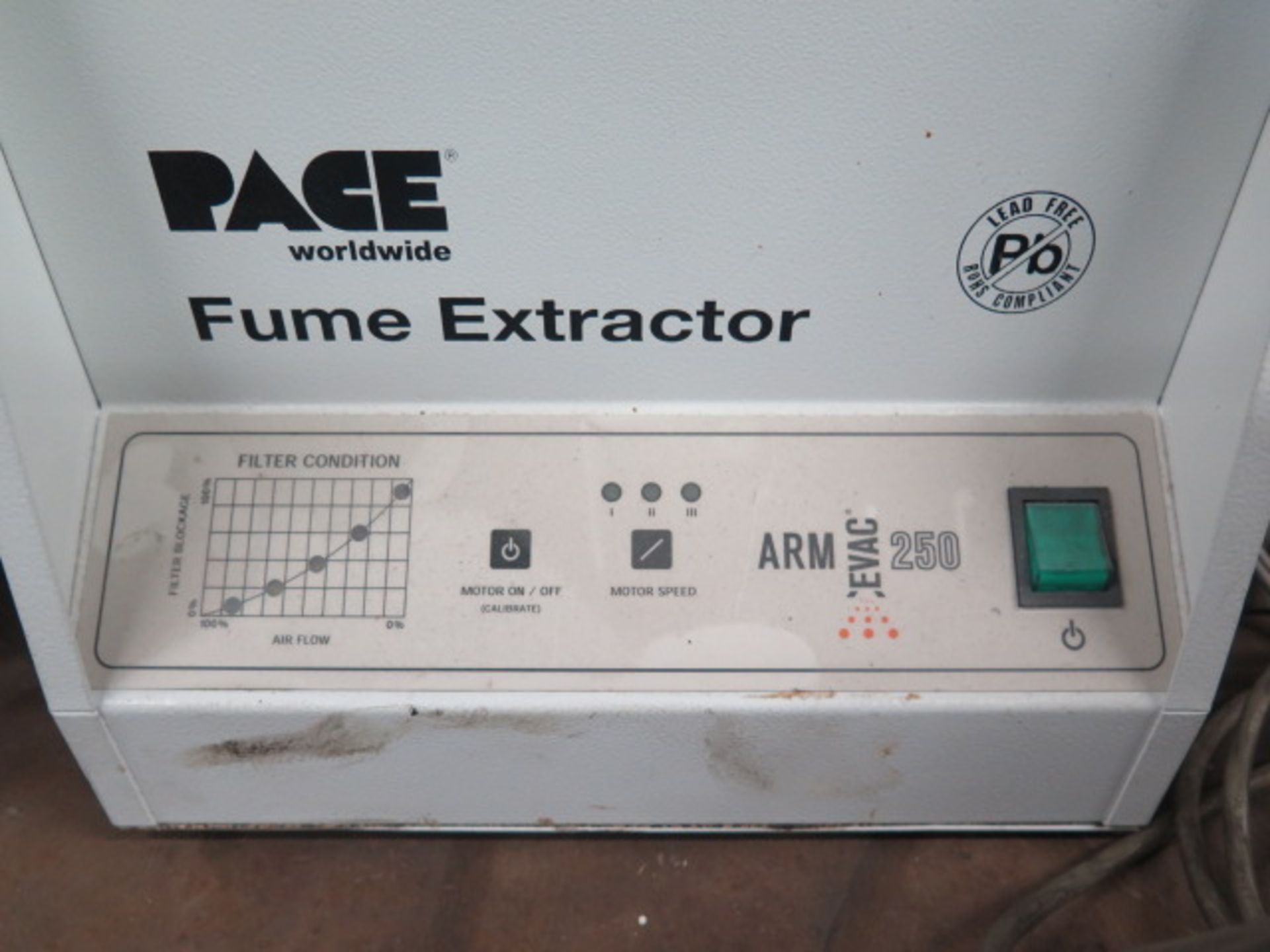 Pace Fume Extractor, SOLD AS IS WITH NO WARRANTY APPLIED