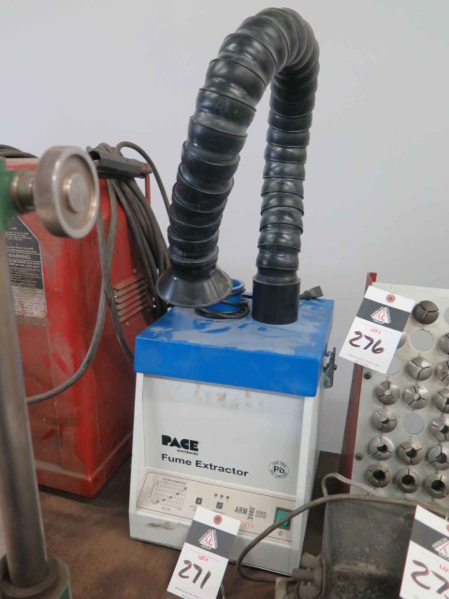 Pace Fume Extractor, SOLD AS IS WITH NO WARRANTY APPLIED