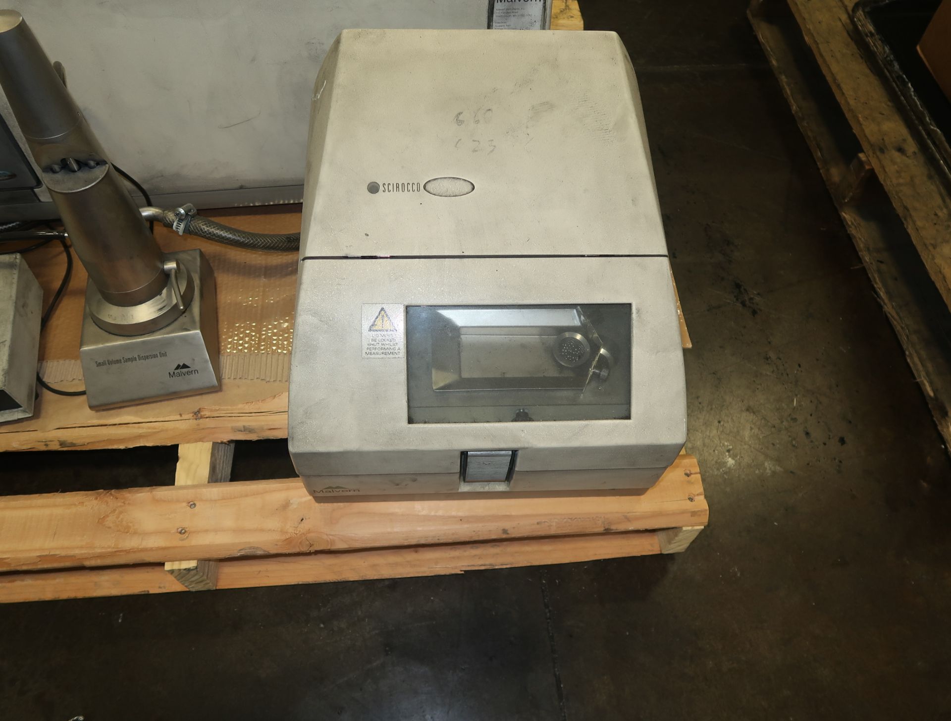 MALVERN MASTERSIZER 2000 LASER PARTICLE ANALYZER MLD. ADA2000 SN. MAL ...