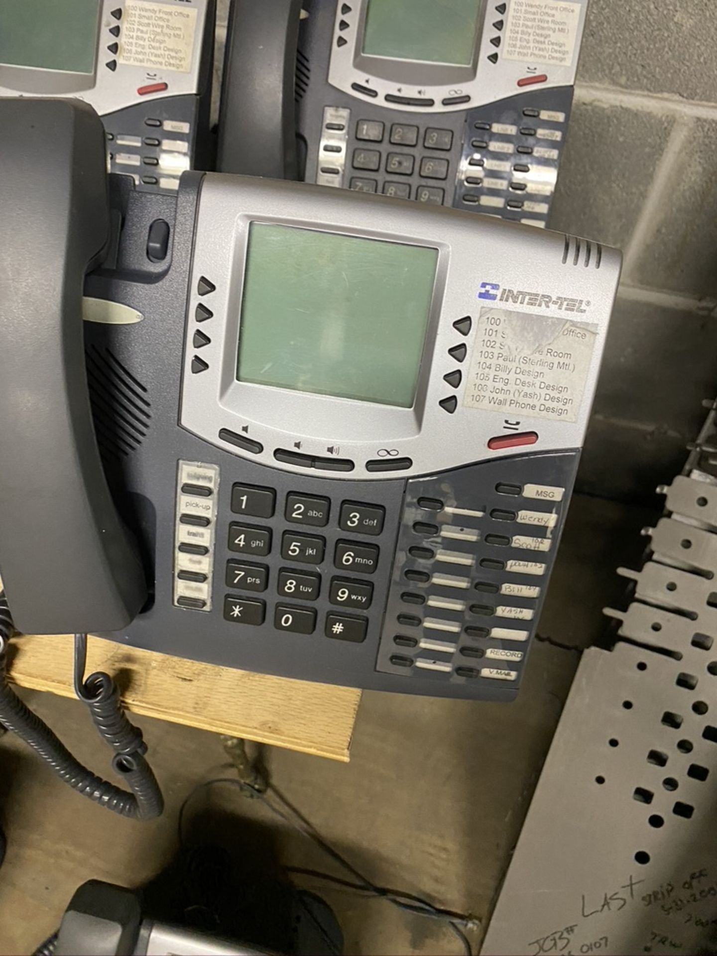 WHole plant phone system,complete with brains, Inter-tel model 8560/ ...