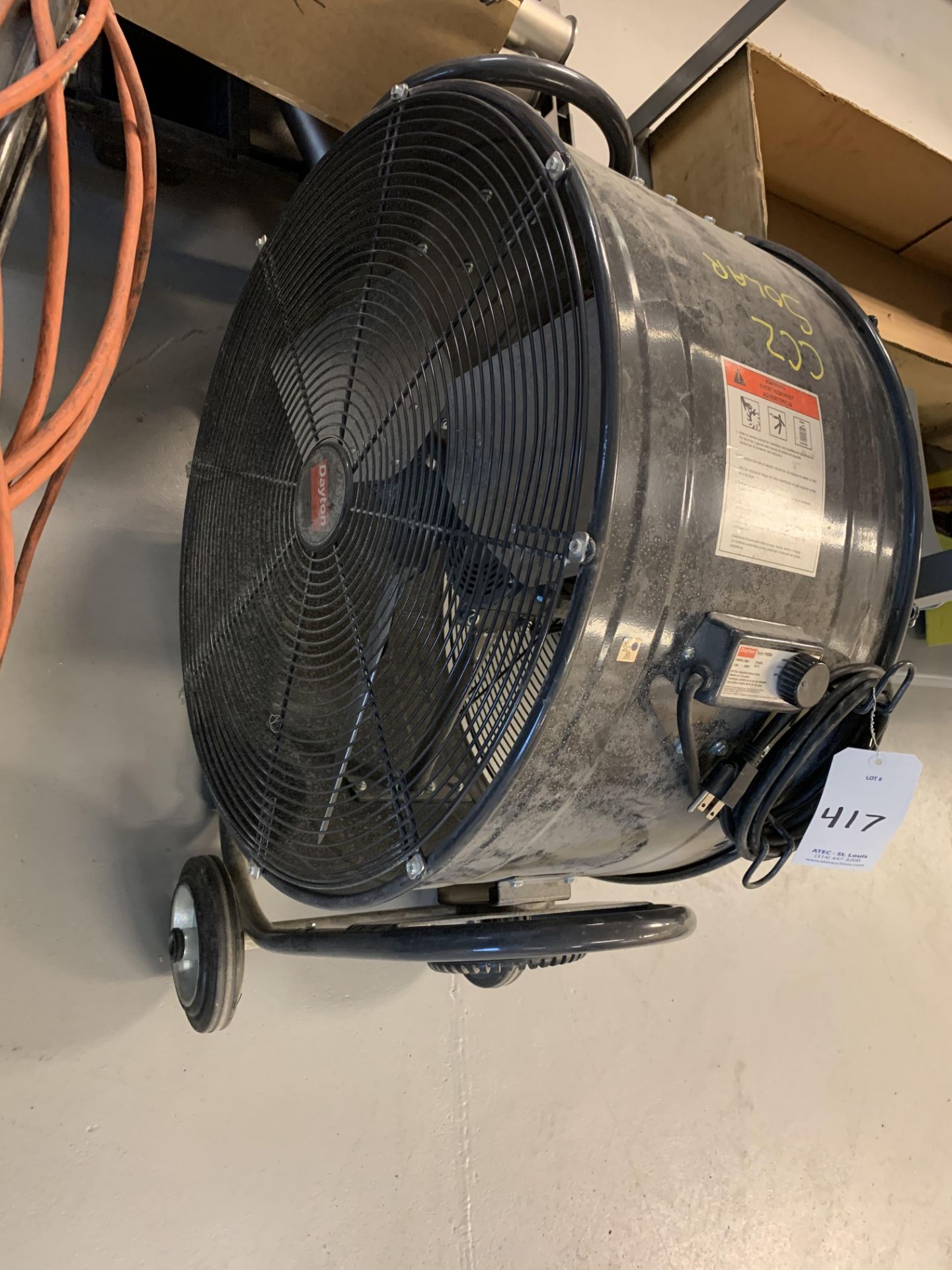 Dayton Model 1YNW3 Shop Fan