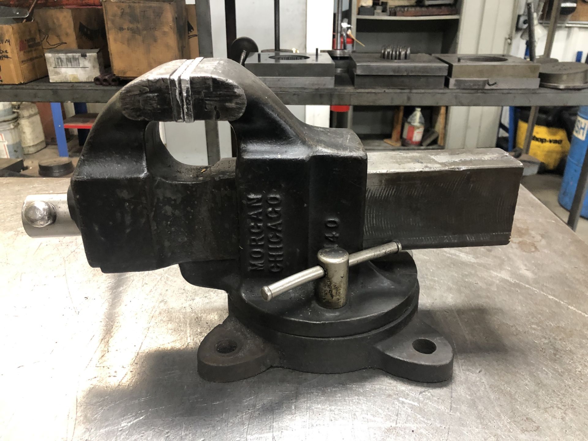 Morgan Chicago 4" Table Vise, No. 140