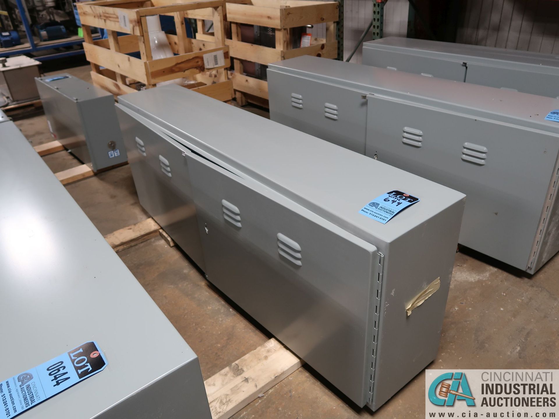 HOFFMAN CAT NO. A244808WFLP/SPL NEW INDUSTRIAL CONTROL PANEL ENCLOSURES