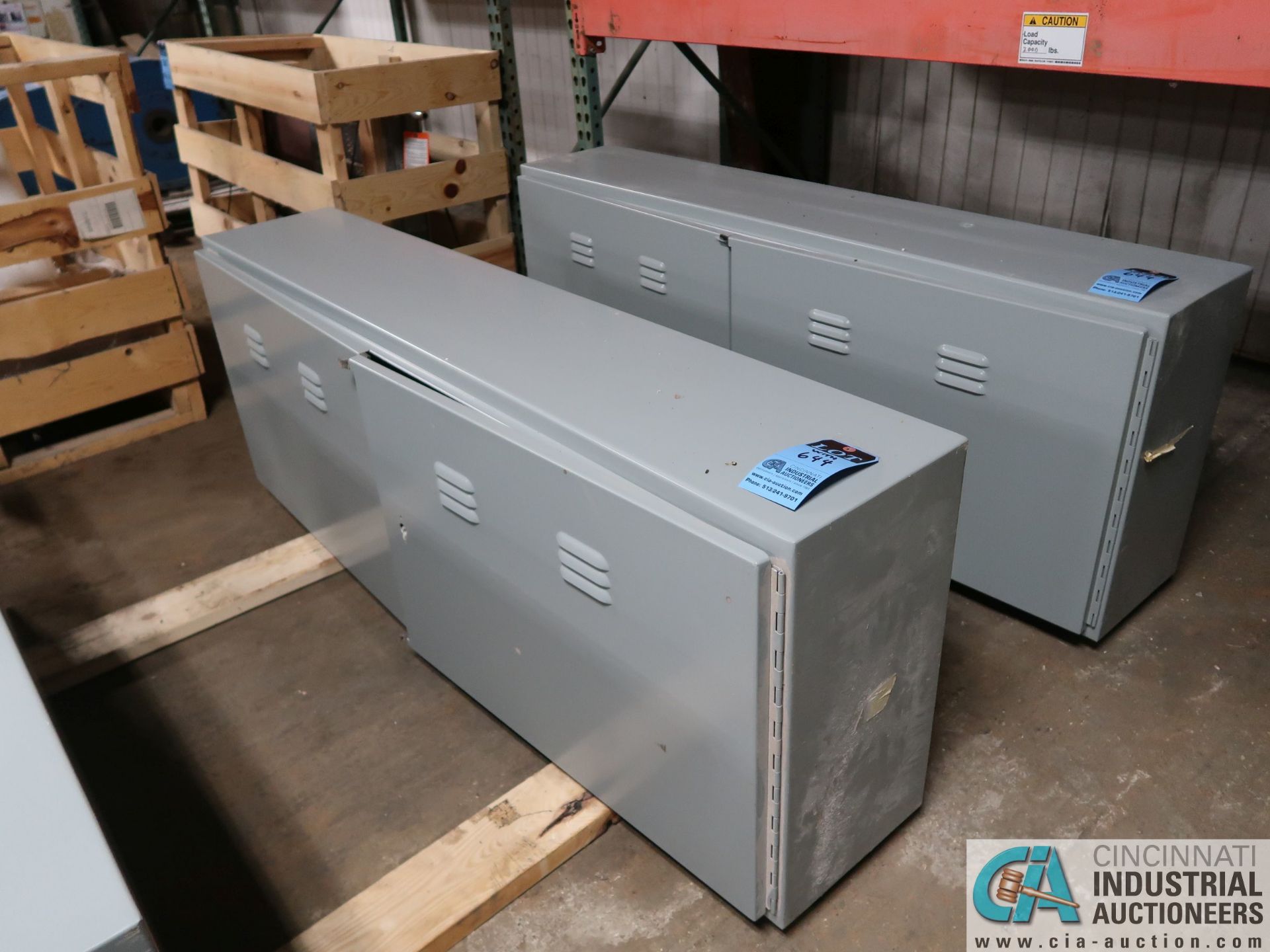 HOFFMAN CAT NO. A244808WFLP/SPL NEW INDUSTRIAL CONTROL PANEL ENCLOSURES