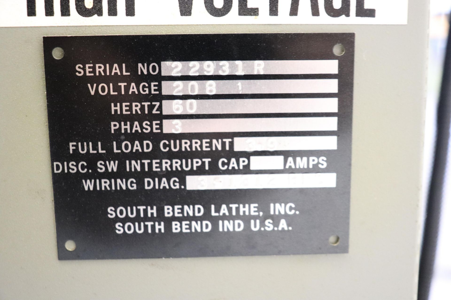 South Bend Lathe Heavy 10, late model USA made w/ VFD & IN/MM threading ...