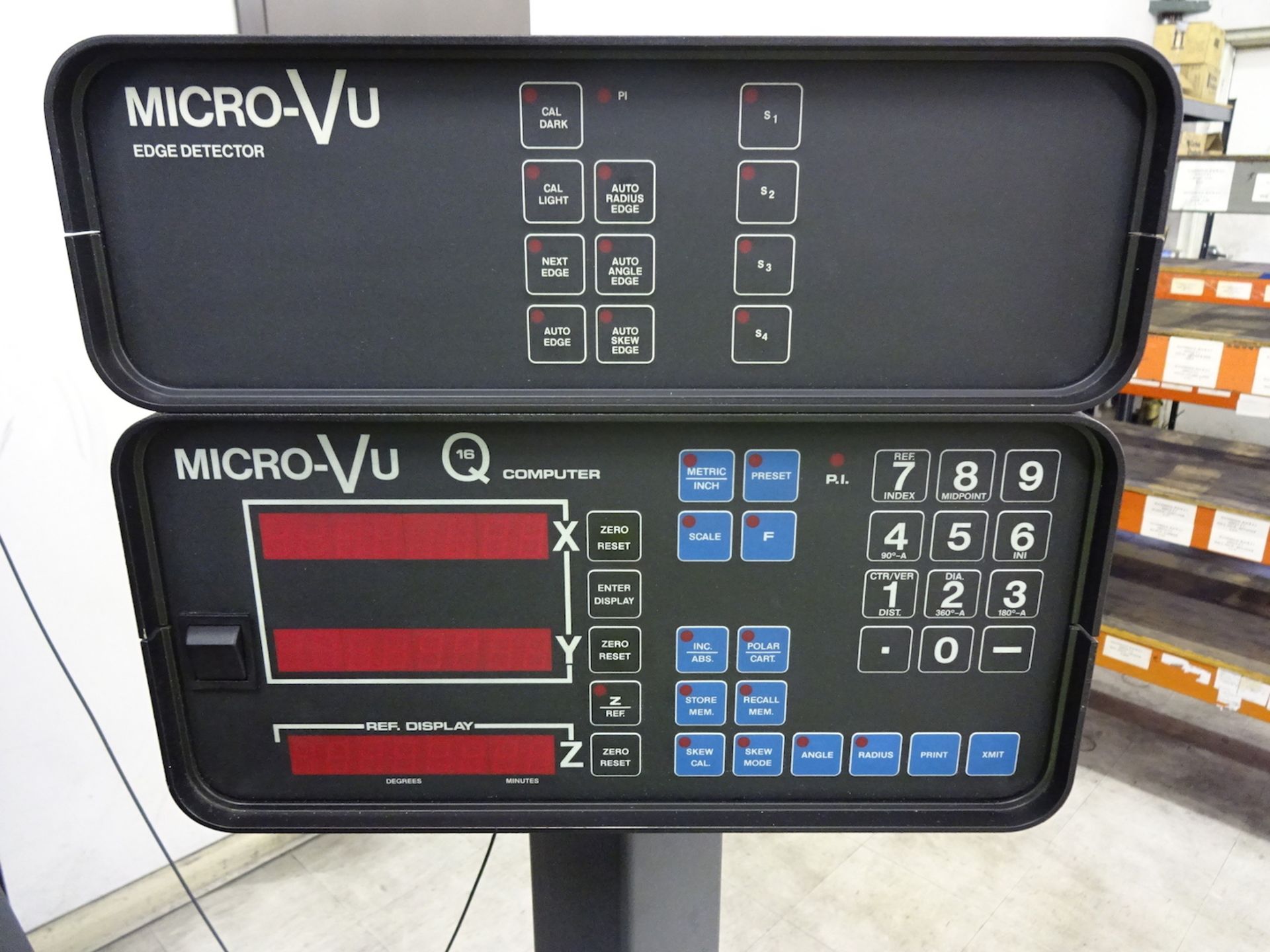 Micro Vu 14 in. Model Century 201 Optical Comparator, S/N 540, Edge ...