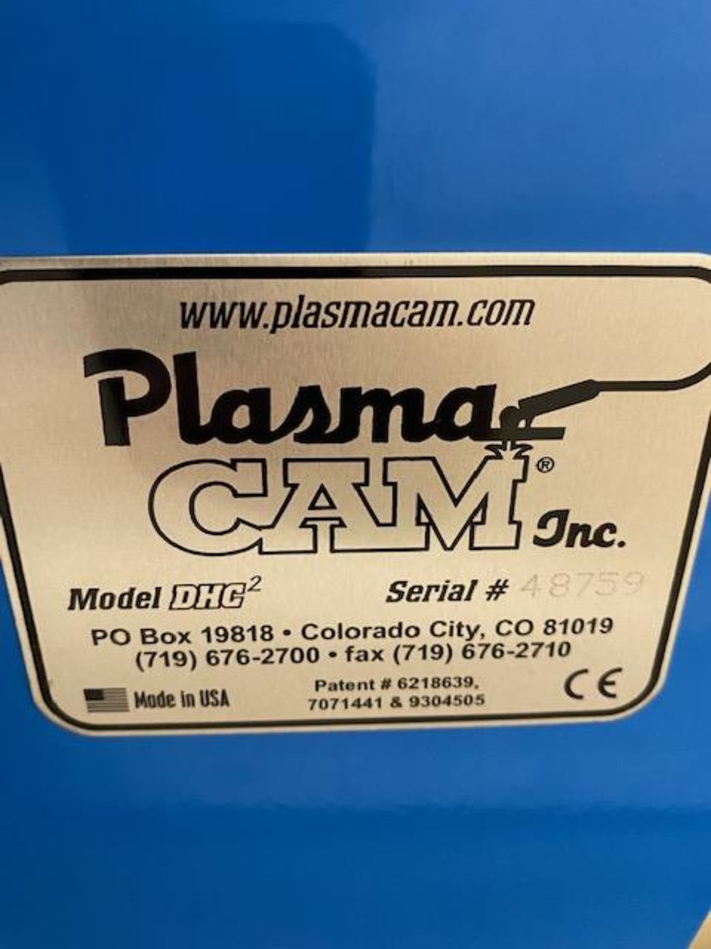 PLASMA CAM MODEL DHC2 LIKE NEW CUTTING TABLE 5'X5' WITH ACCESSORIES