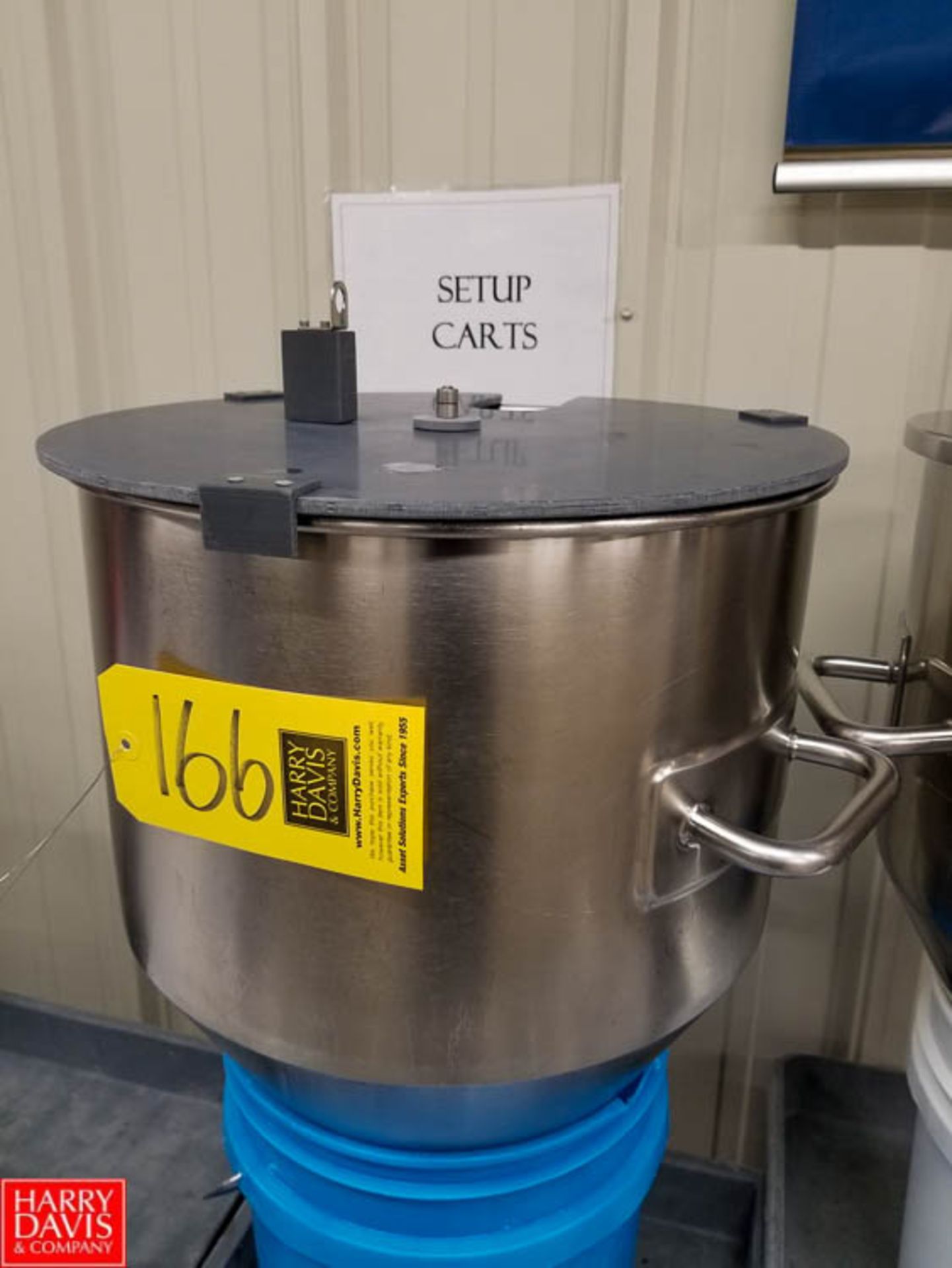 S/S Tube Hopper 11 Gallon Rigging Fee: $50