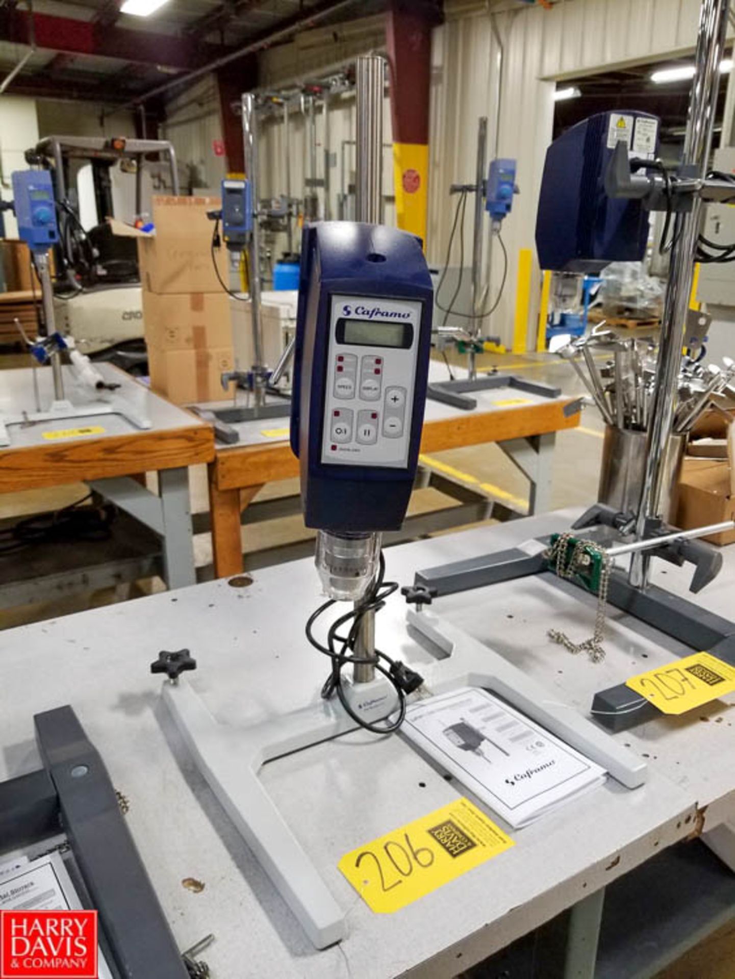 Caframo Mixer, Model: BDC3030, SN: 303194 Rigging Fee: $100