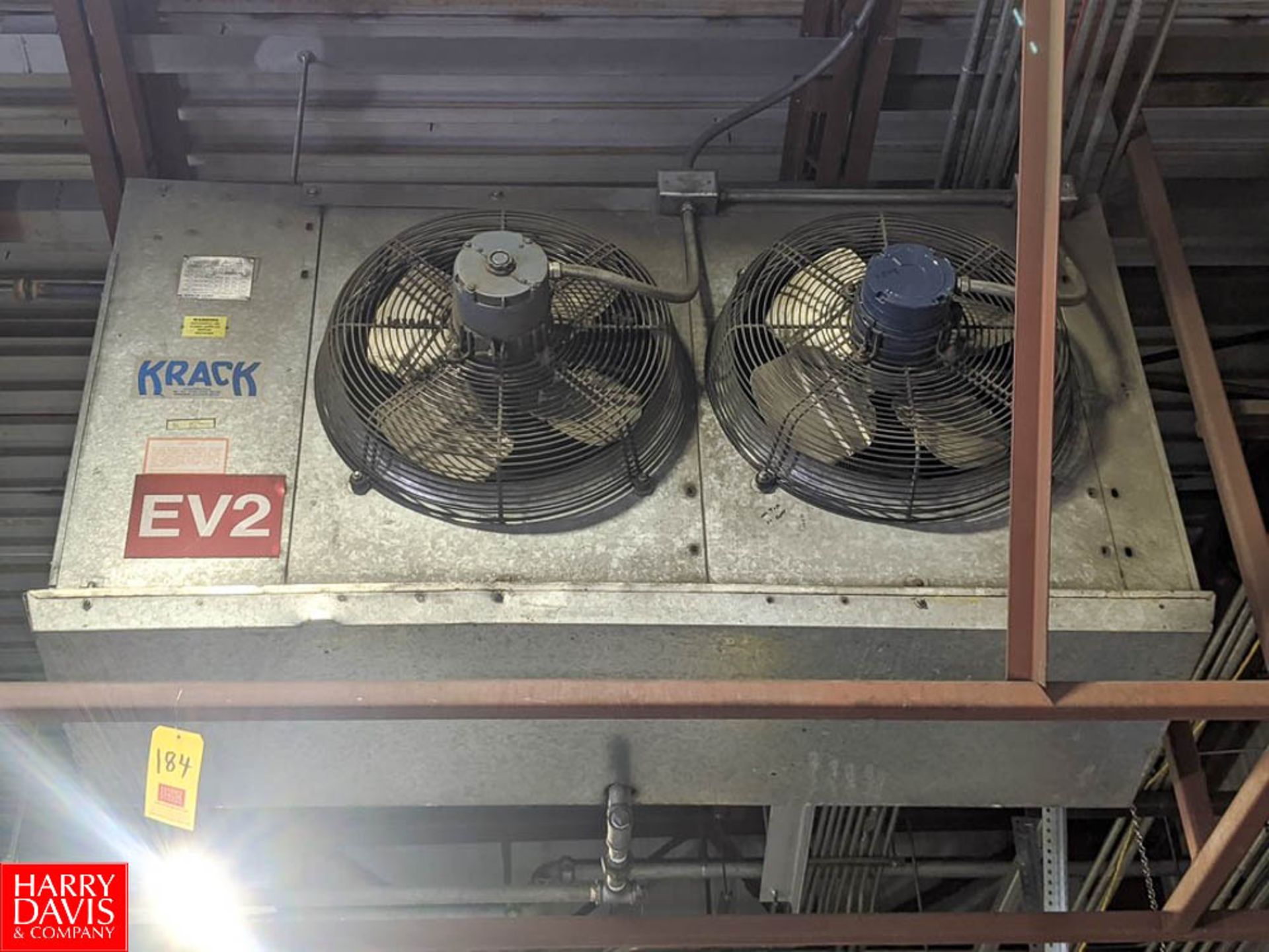 Krack 2-Fan Evaporator Rigging Fee: $300