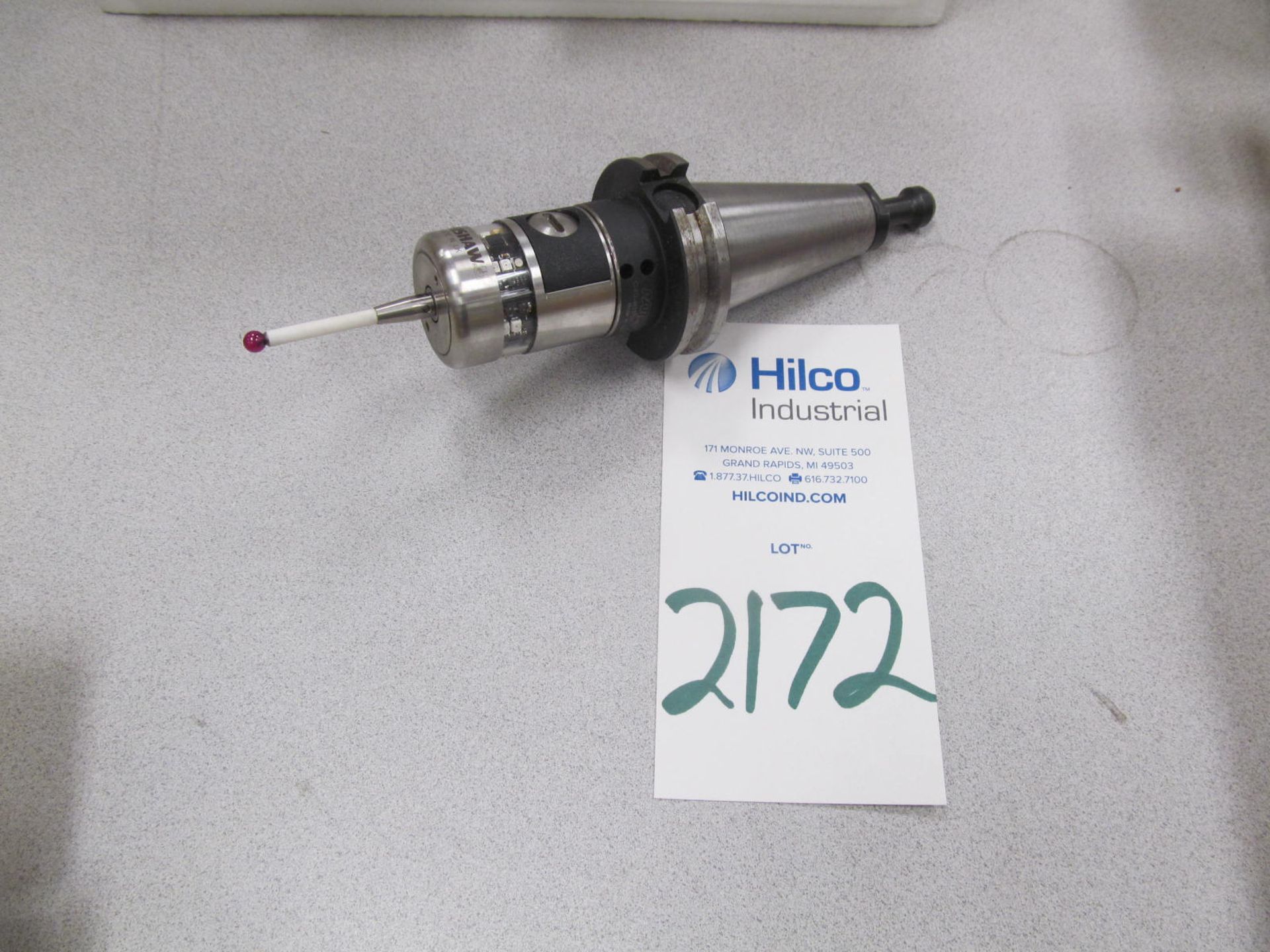 Renishaw Model Haas 40 Probe, Serial Number: LK8172 ; CAT40 Taper (Loc ...
