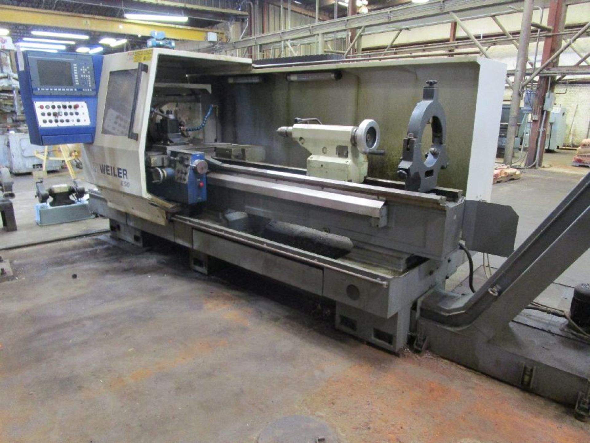 Weiler Model E50x2000 CNC Lathe, Serial Number: GF 02 , Center Distance ...