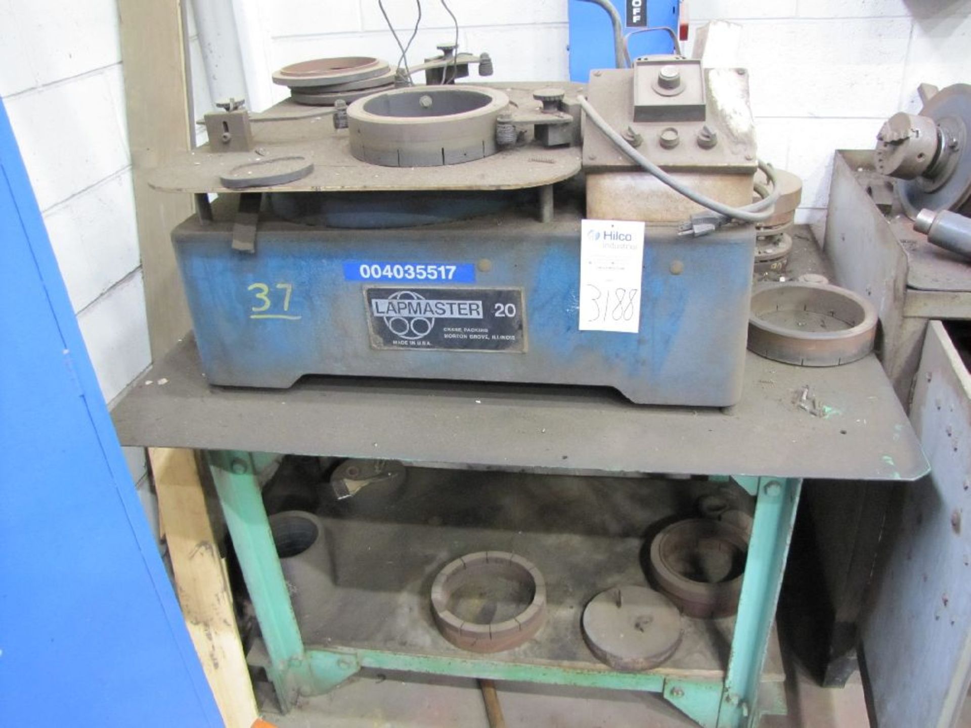 Lapmaster Model 20 Lapping Machine, Serial Number: 23009 ; 110V 1PH ...
