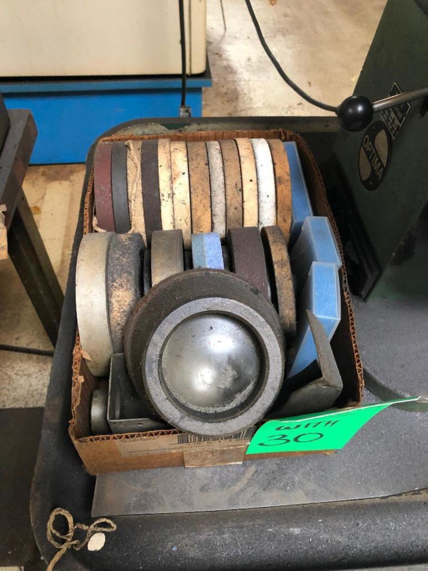 Optima drill grinder sharpener w/comparator #B644