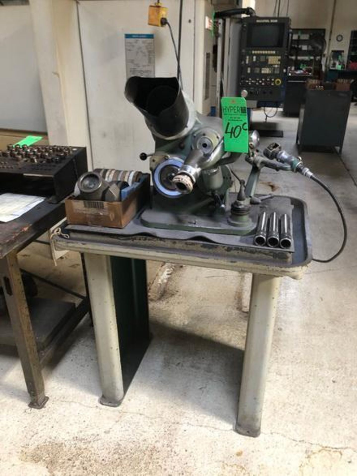 Optima drill grinder sharpener w/comparator #B644