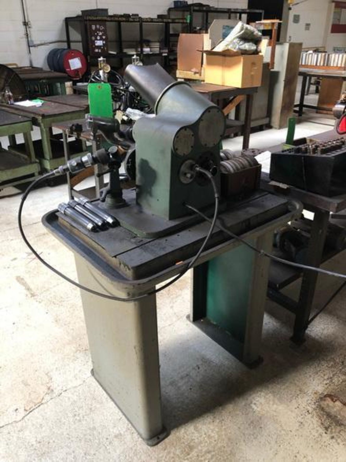 Optima drill grinder sharpener w/comparator #B644