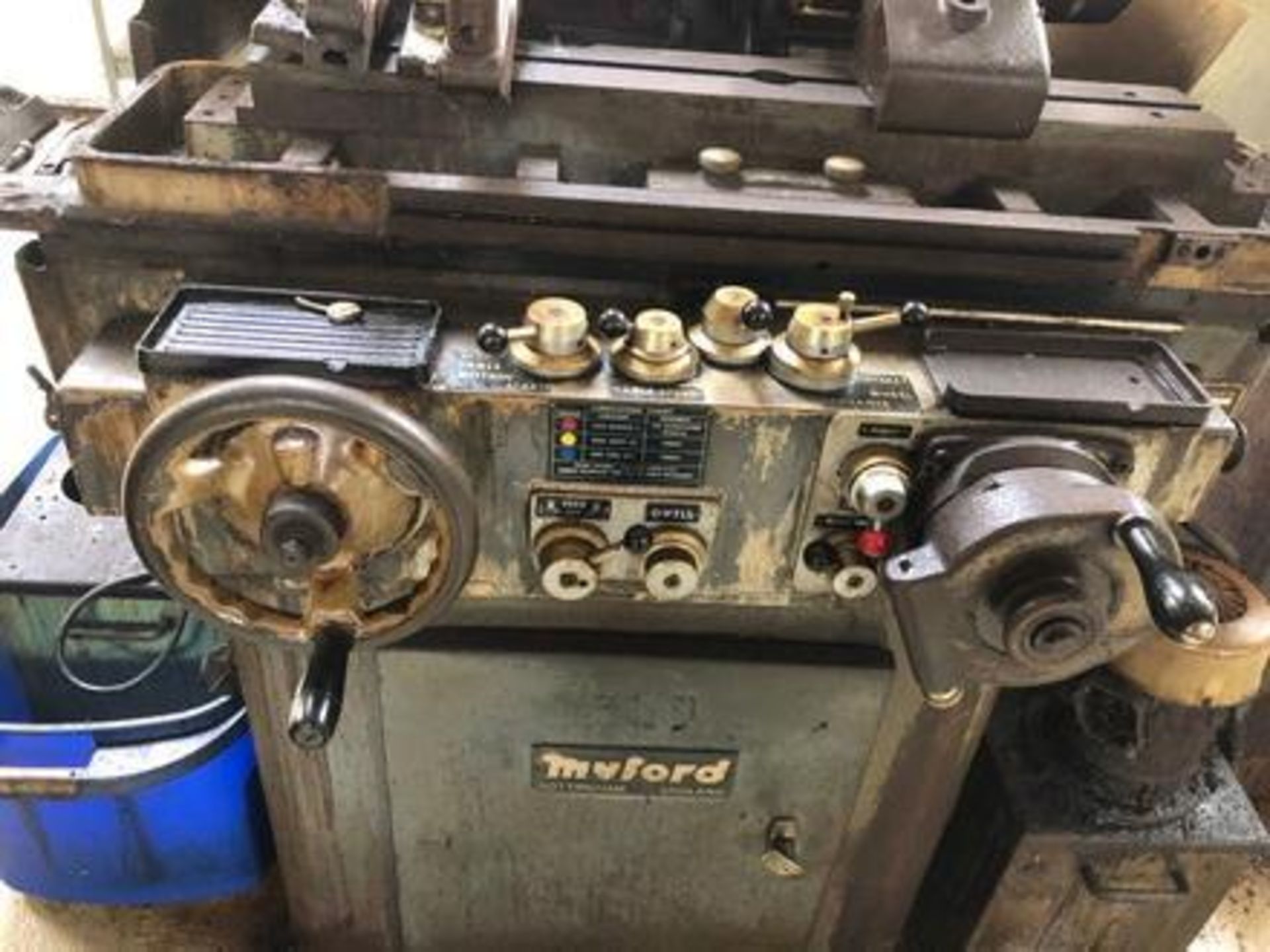 Myford Cylindrical Grinder Model HTP, wheel spindle speed 1830-1898 HP ...