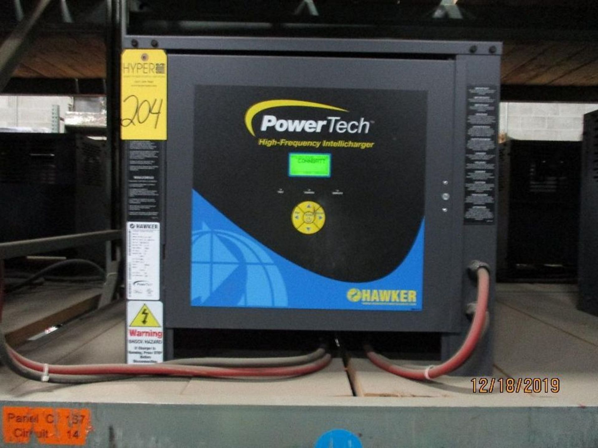{ Choice of lots: 202, 203, 204, 206 } Hawker Powertech Battery Charger ...