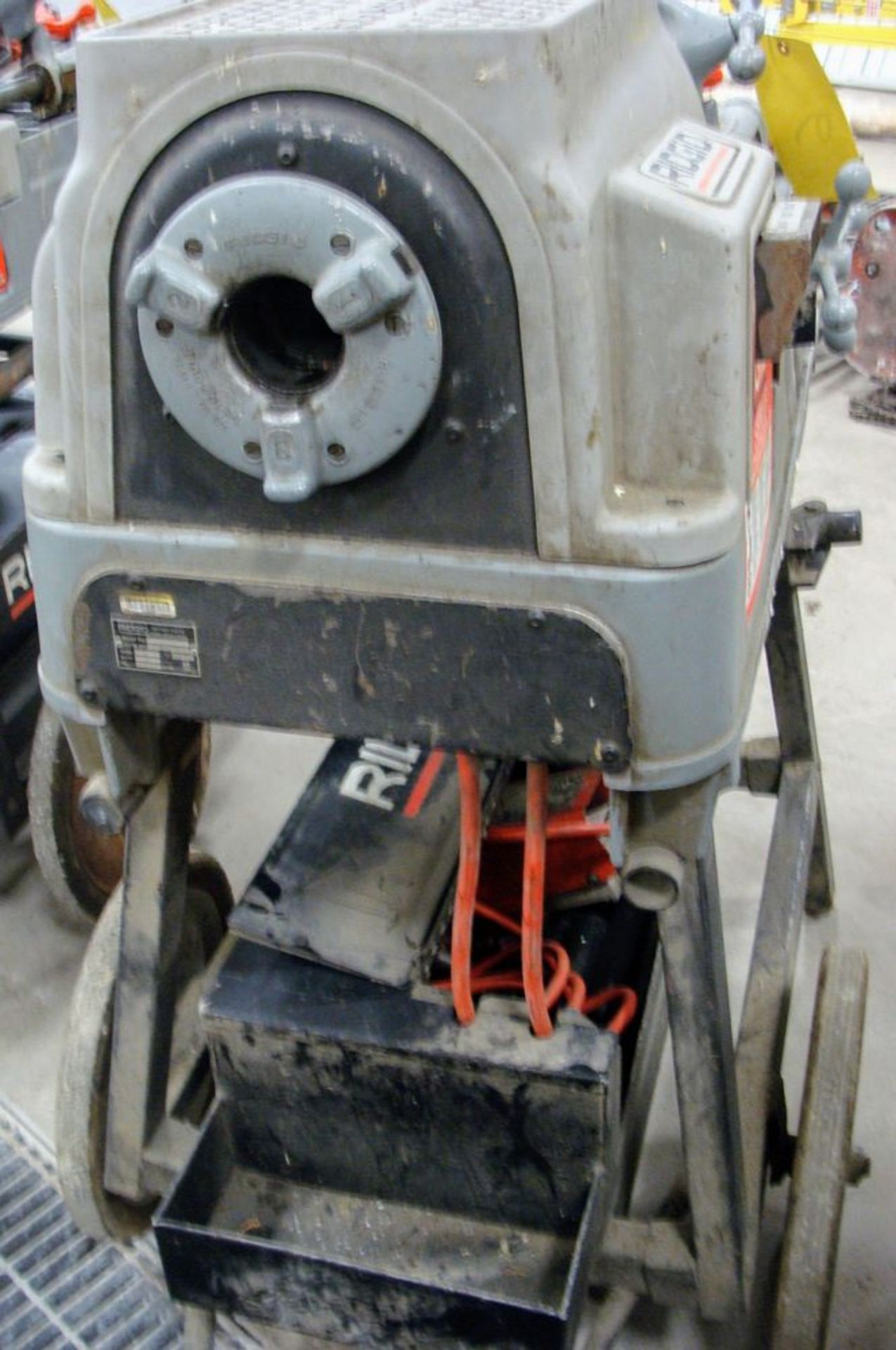 RIDGID 535 SERIES POWER THREADER, S/N EBE086590507, 1/8" - 2" PIPE, 1/4 ...