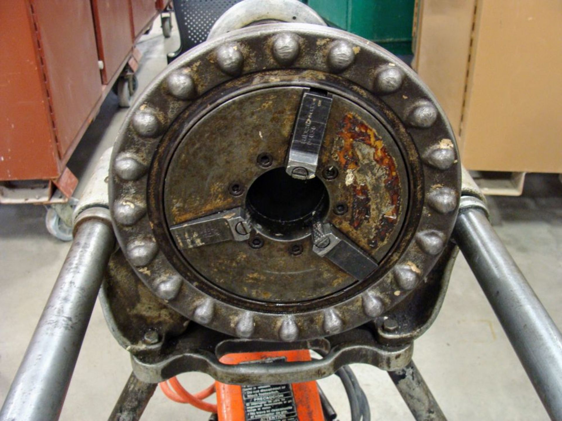 RIDGID 300-T2 POWER DRIVE, 115V, 25/60HZ, S/N 7581369, 1/8" - 2" PIPE ...
