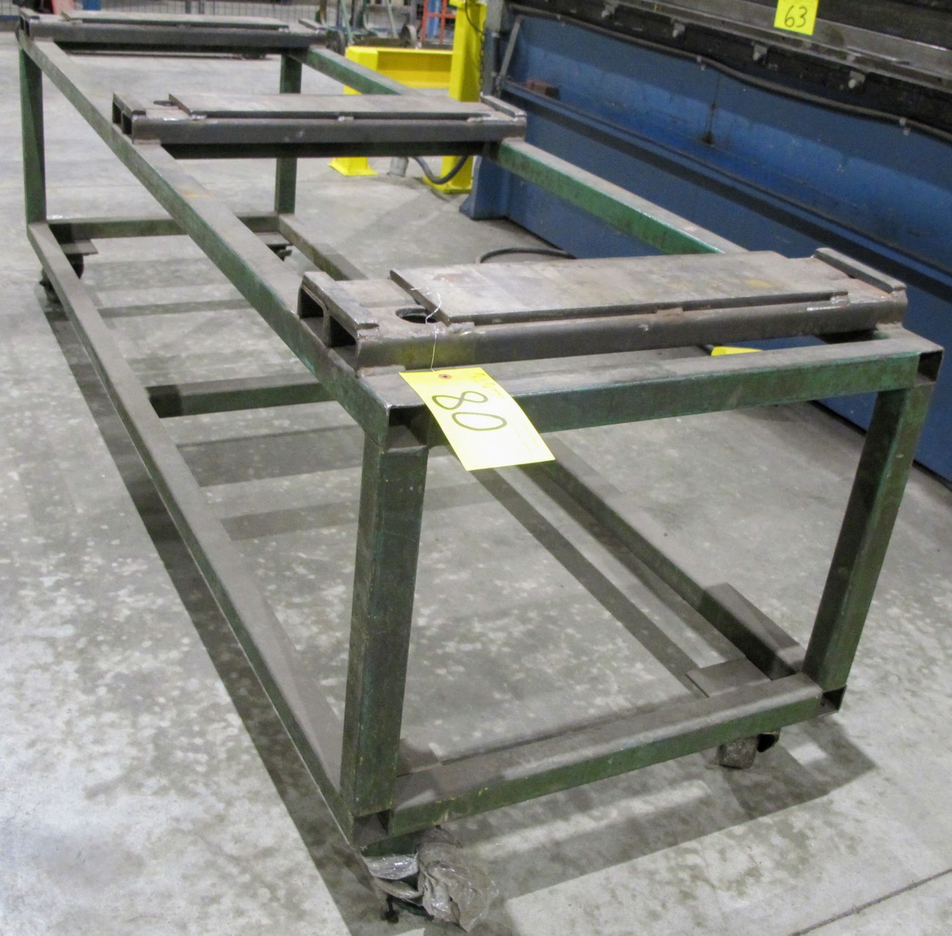 SHEET METAL TRANSFER CART (PRESS BRAKE LEVEL) 8'L X 30"W