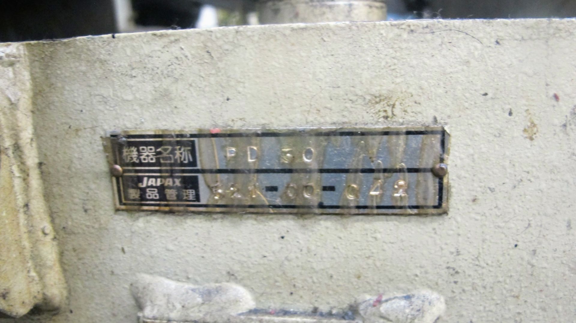 JAPAX DXC30 NCRAM TYPE EDM W/JAPT33B DIGITAL CONTROLS AND PENDANT ...
