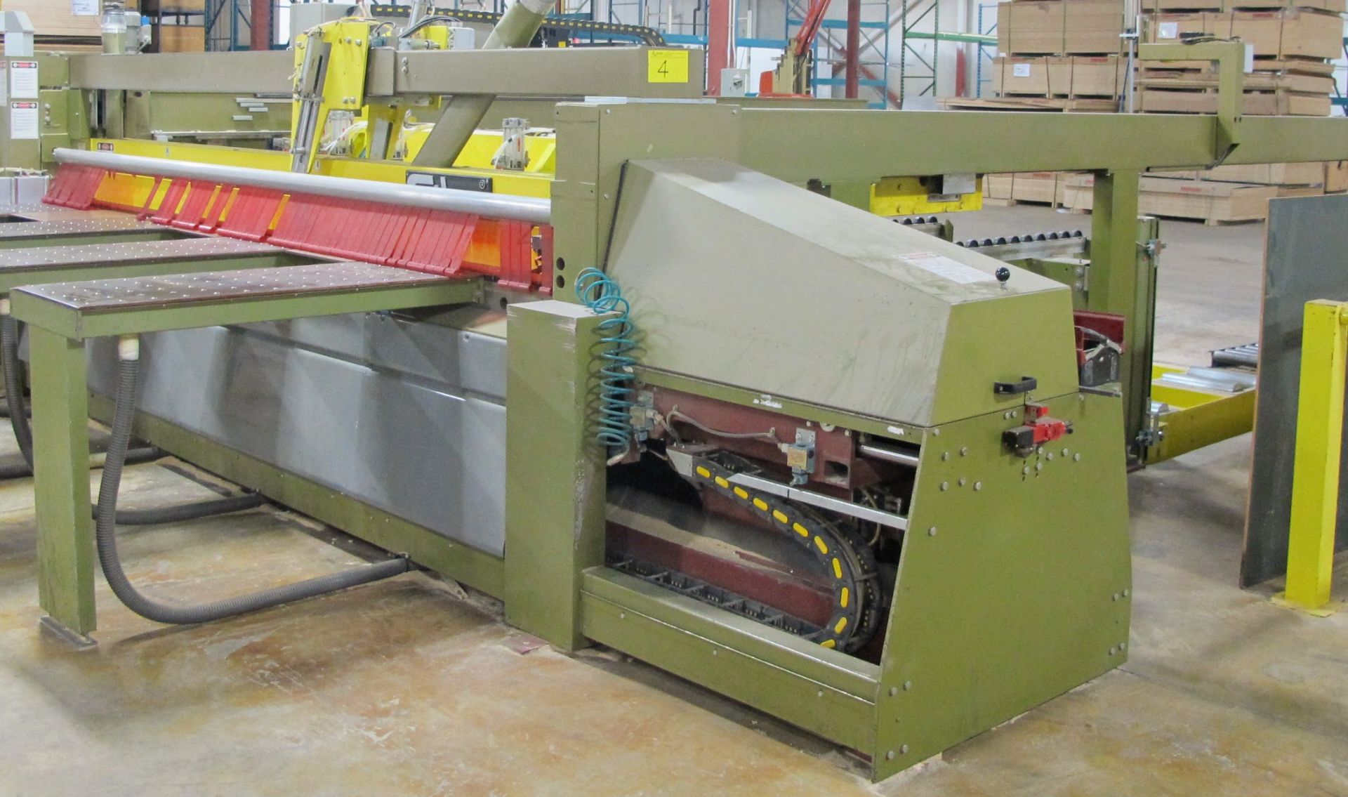 GIBEN PRISMATIC 101 CNC PANEL SAW W/REAR LIFT TABLE AND PUSHER, GIBEN ...