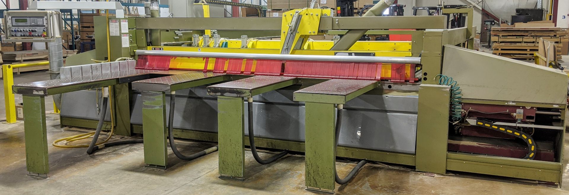 GIBEN PRISMATIC 101 CNC PANEL SAW W/REAR LIFT TABLE AND PUSHER, GIBEN ...