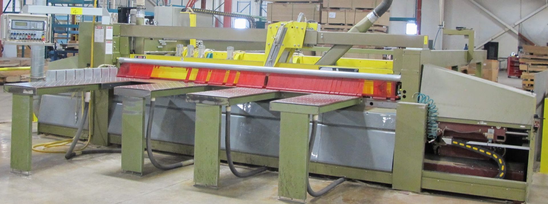 GIBEN PRISMATIC 101 CNC PANEL SAW W/REAR LIFT TABLE AND PUSHER, GIBEN ...