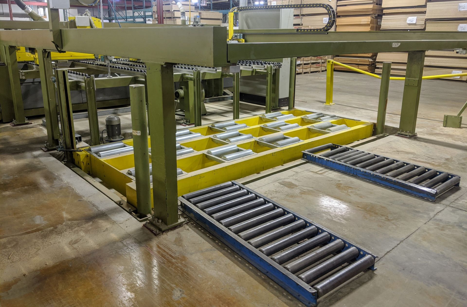 GIBEN PRISMATIC 101 CNC PANEL SAW W/REAR LIFT TABLE AND PUSHER, GIBEN ...