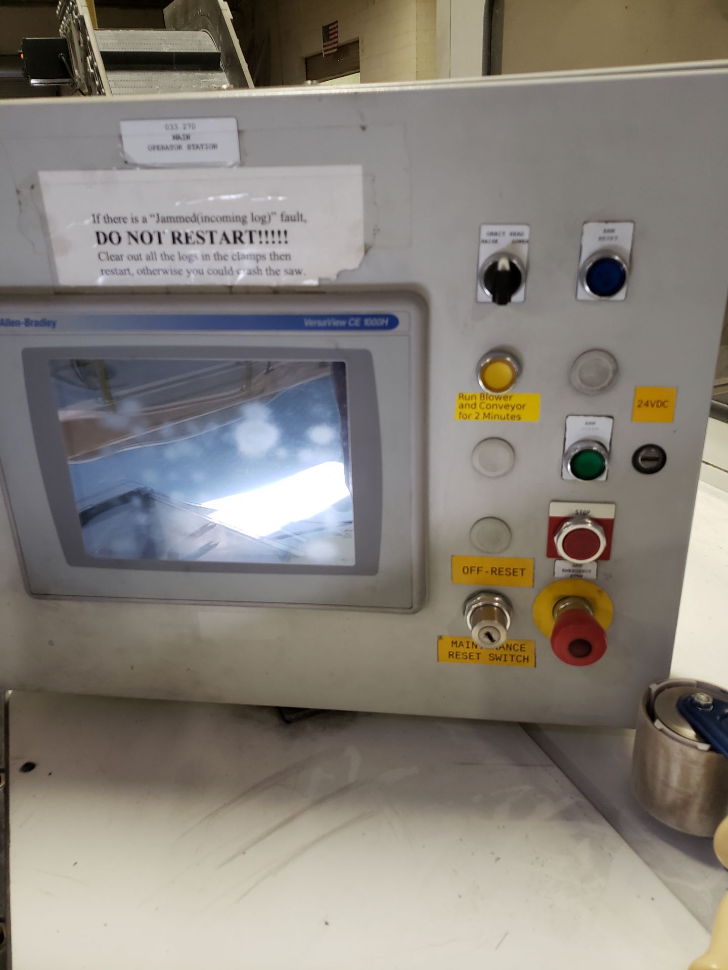 2006 PCMC ProLog LT Log Saw, s/n 1004589.033, Servos, Cut Length ...